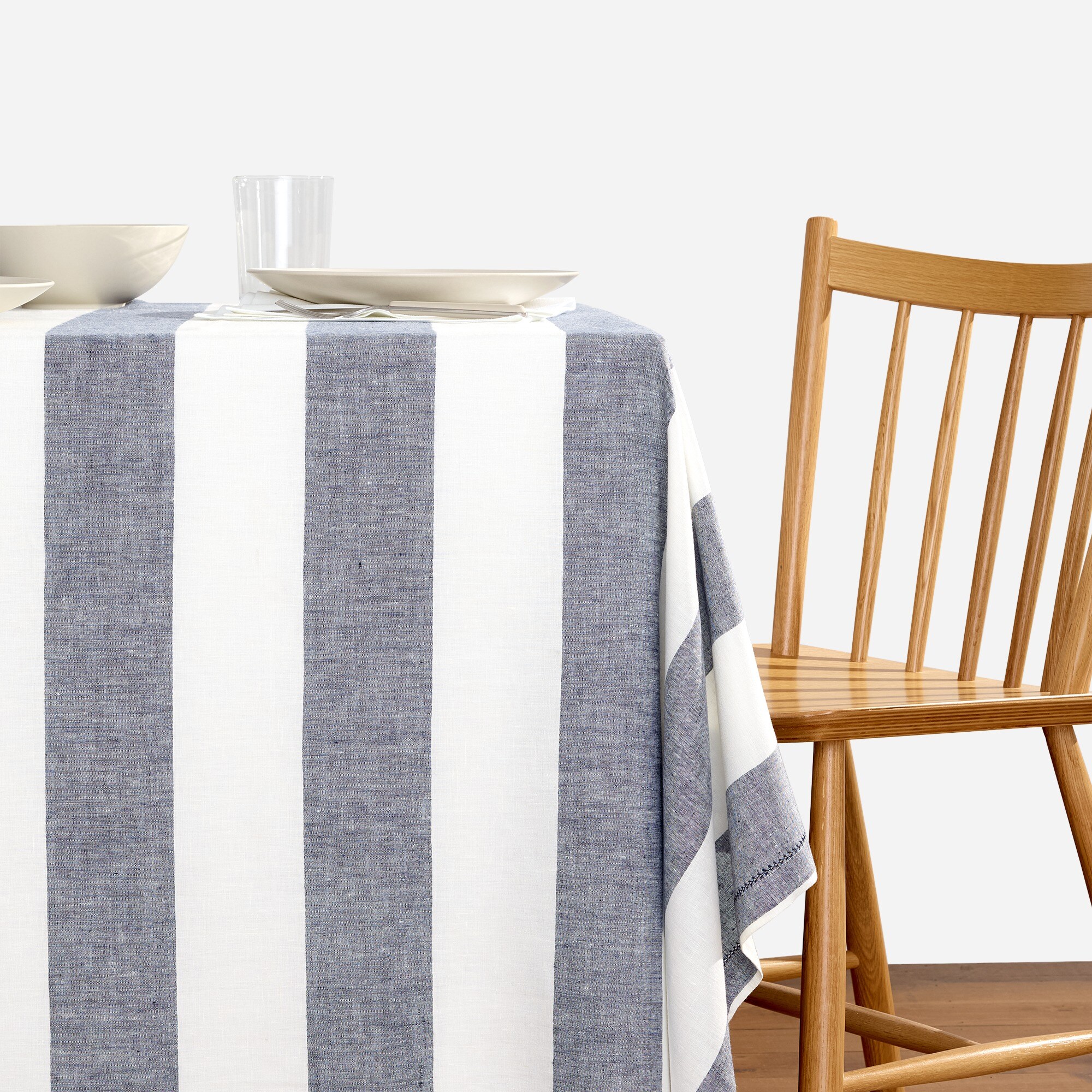 J.Crew: Tablecloth In Heritage Stripe For Women