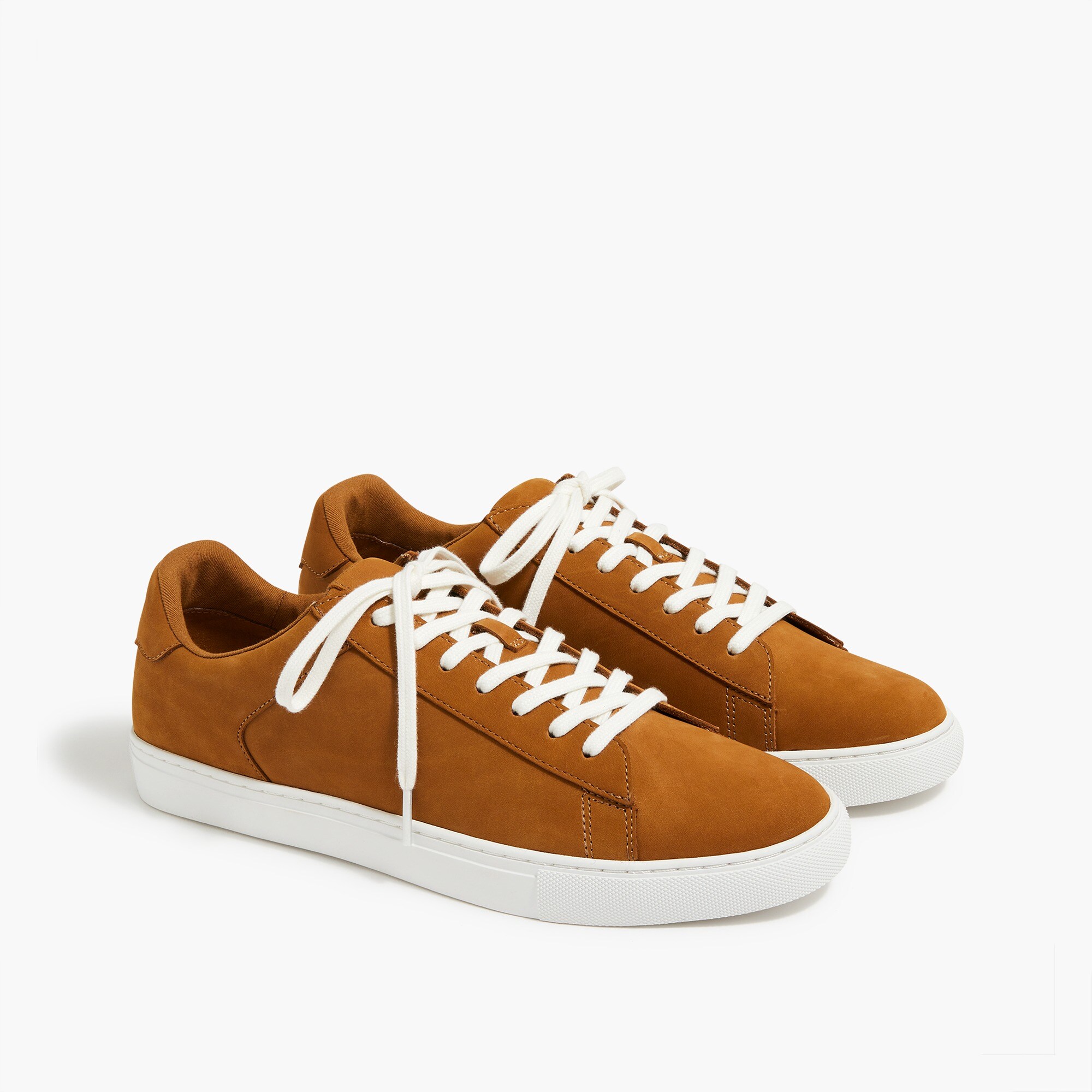 Factory: Suede Lace-up Sneakers For Men