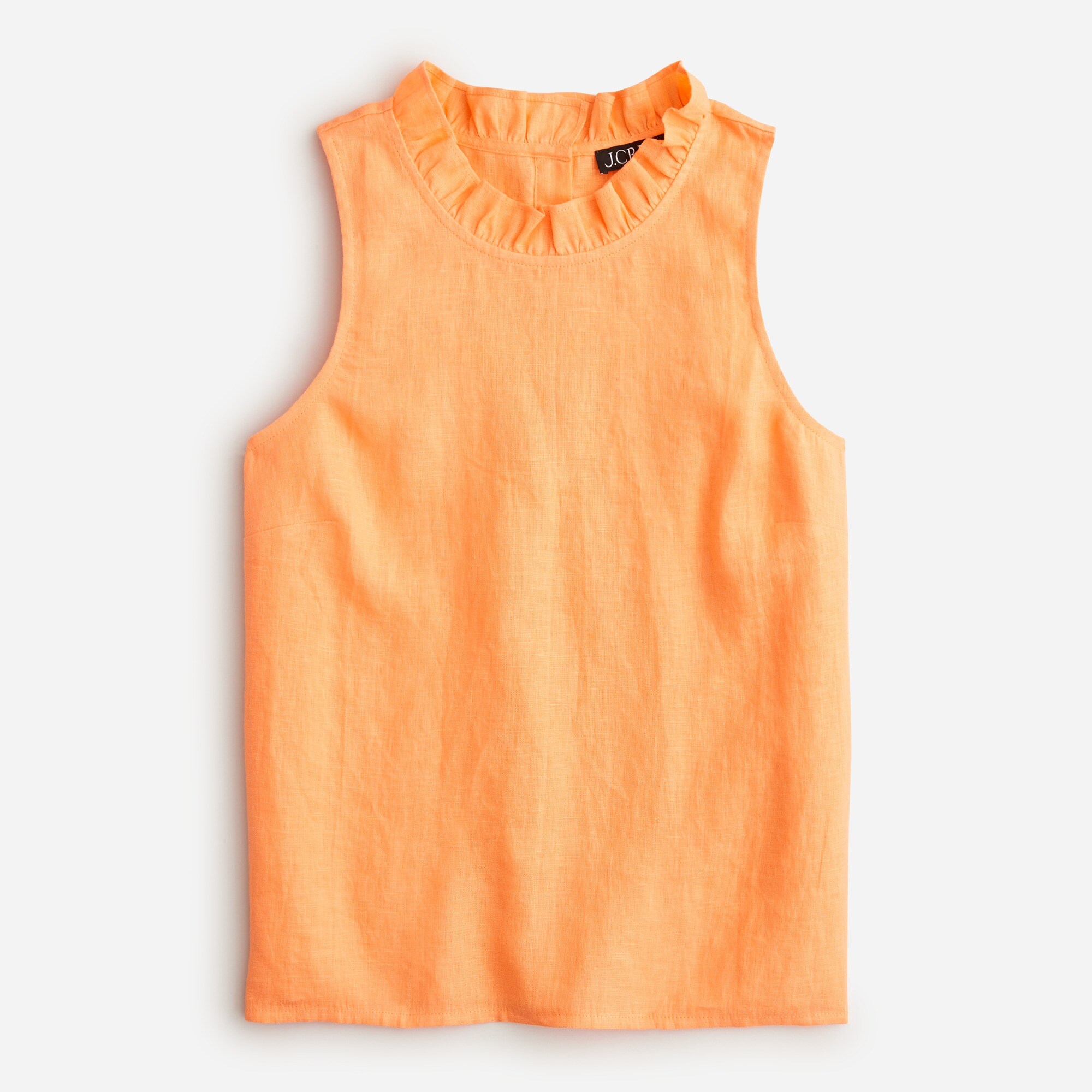 J.Crew: Fleur Top In Linen For Women