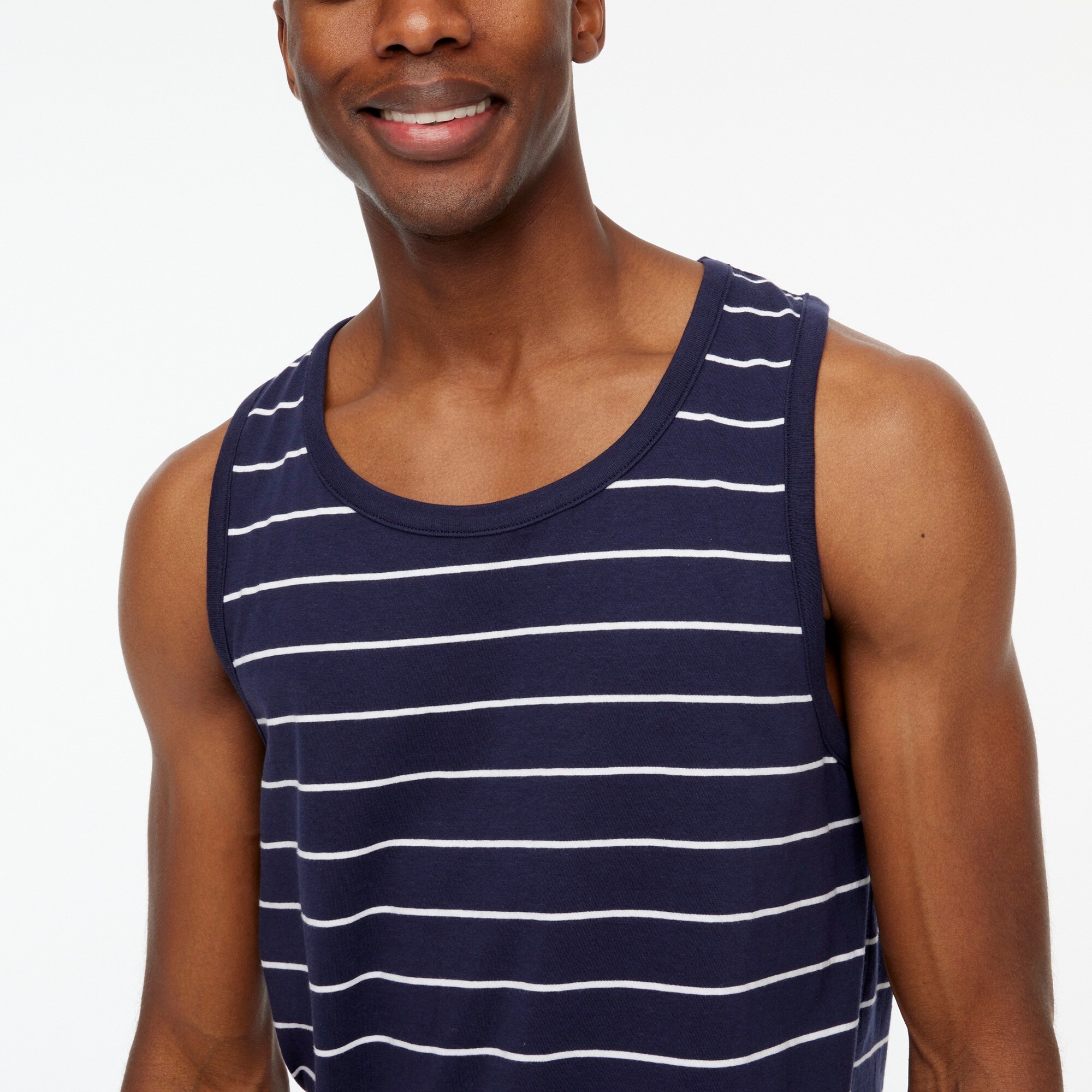 Factory: Striped Tank Top For Men