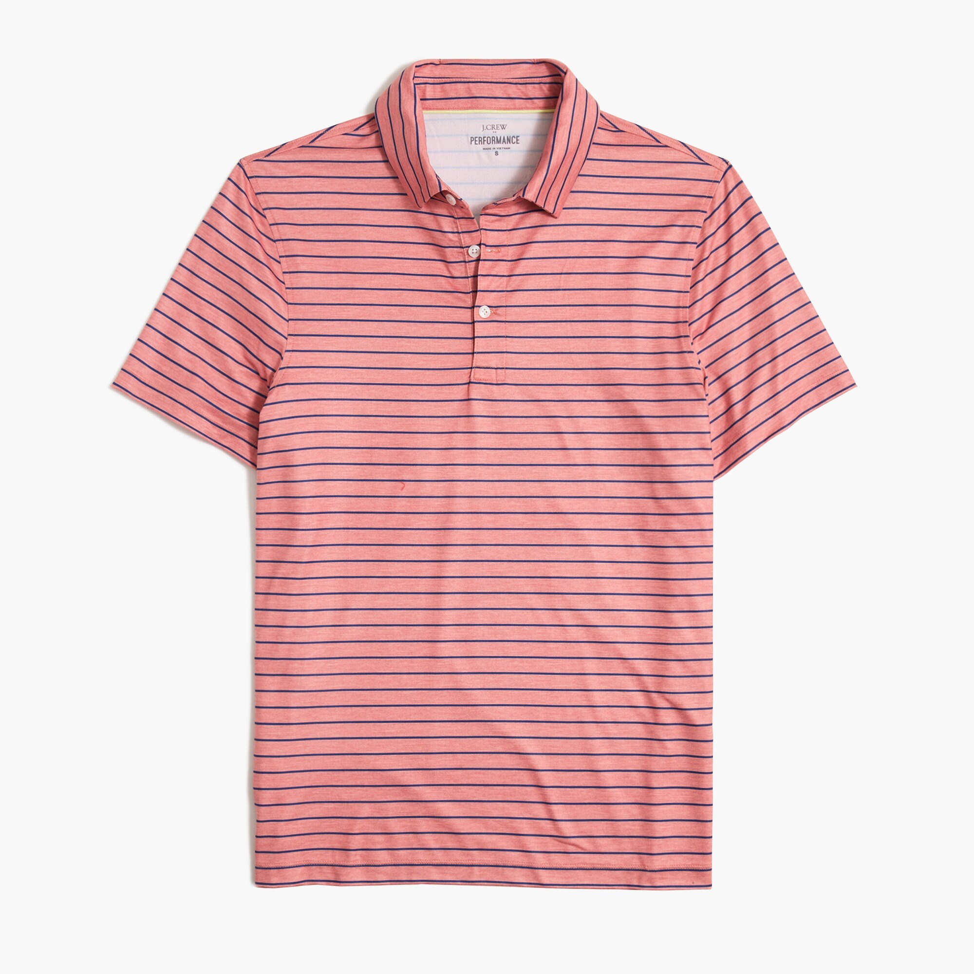 Striped Performance Polo Shirt For Men | Factory