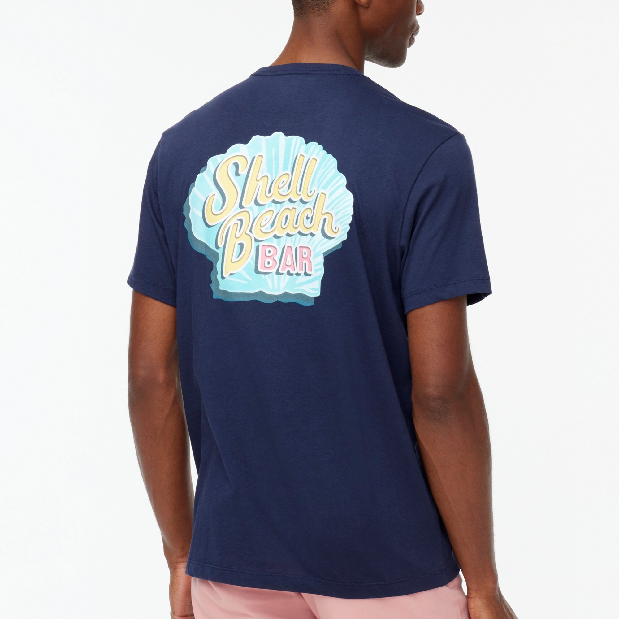 Factory: Shell Beach Bar Graphic Tee For Men