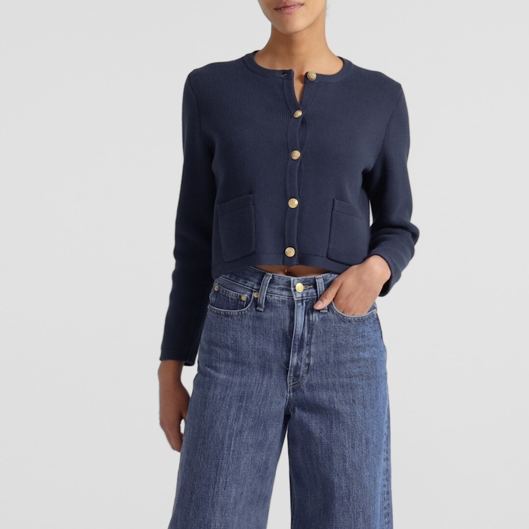 J.Crew: Emilie Sweater Lady Jacket For Women
