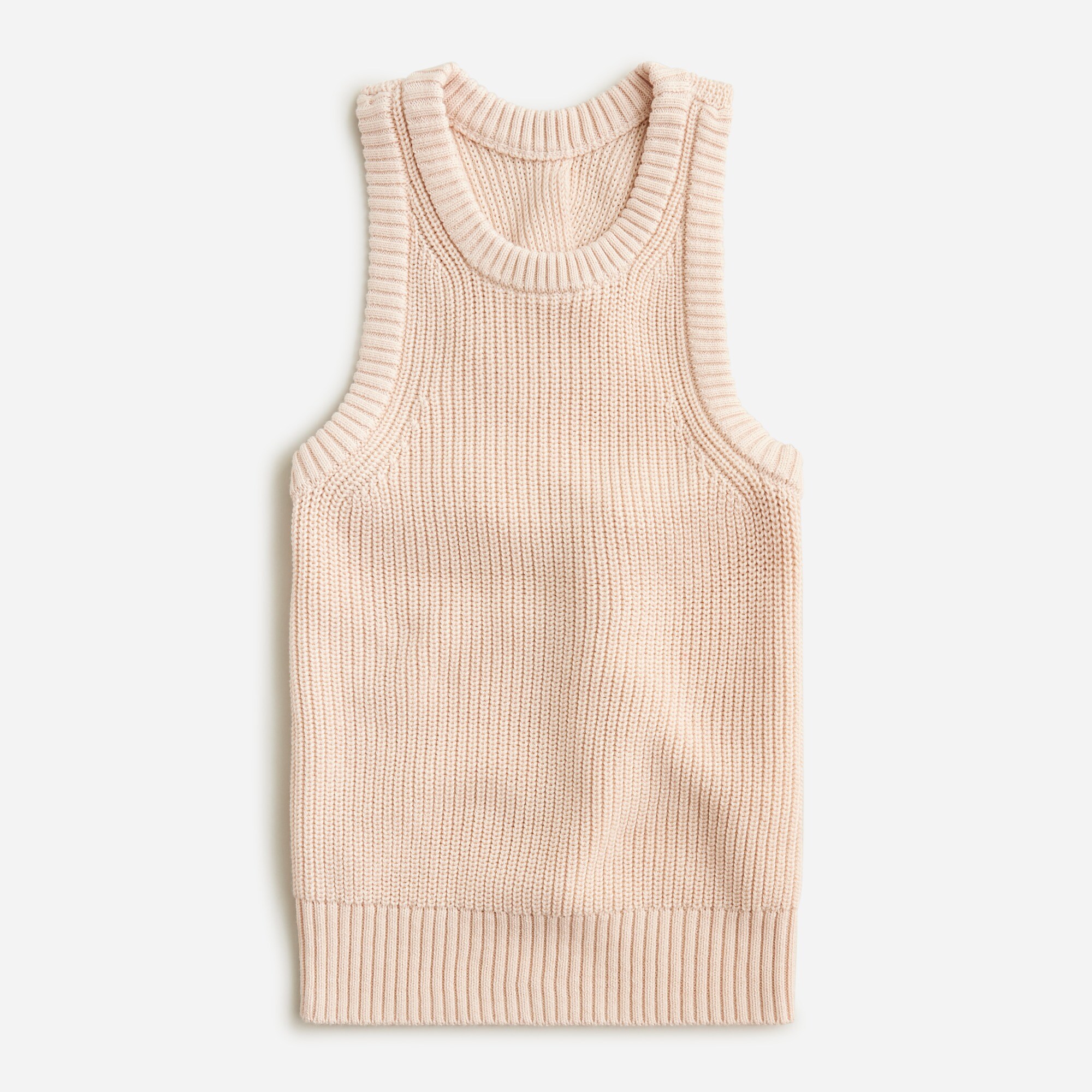 J.Crew: Cotton-blend Cross-back Tank Top For Women