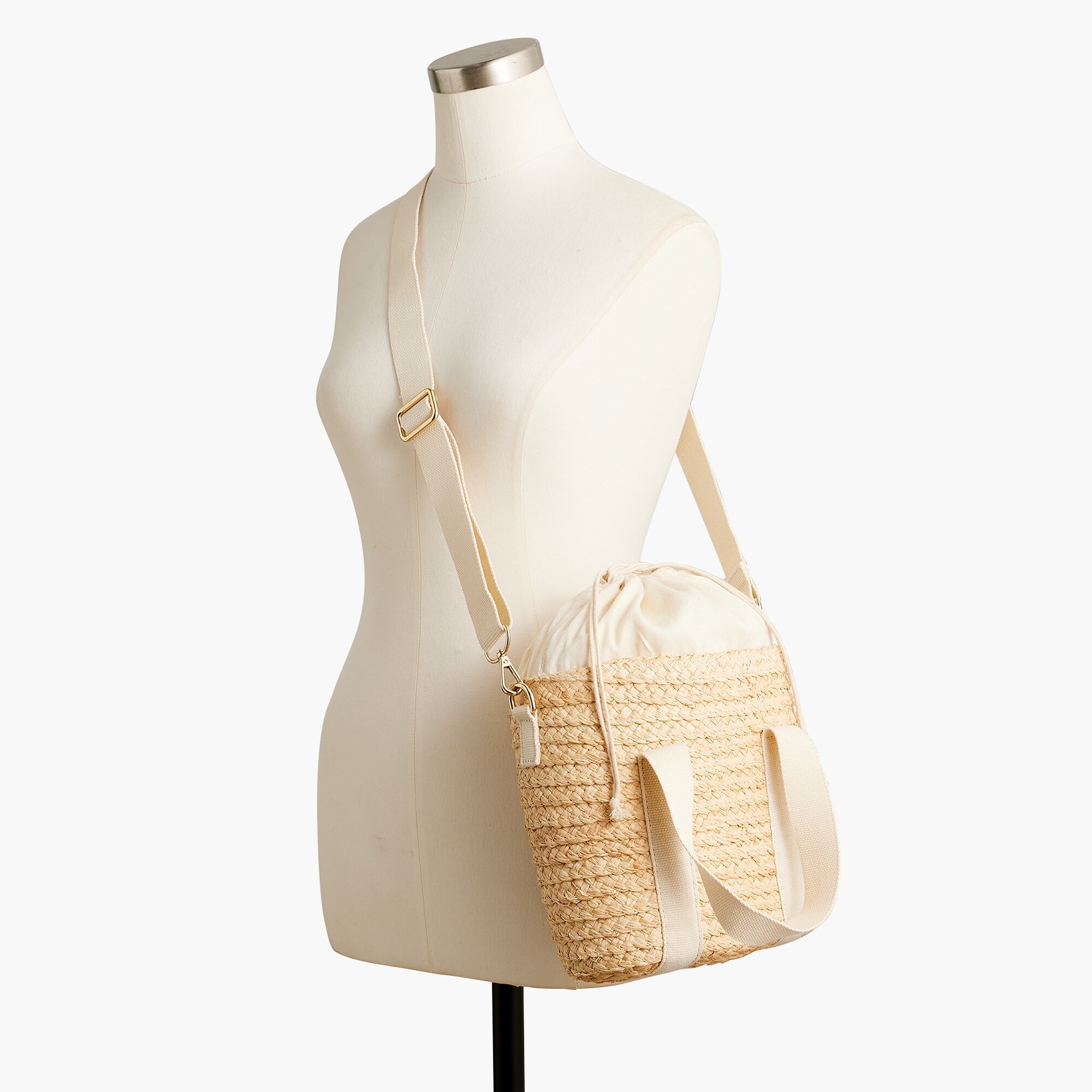 Factory: Raffia Straw Mini Tote Bag For Women