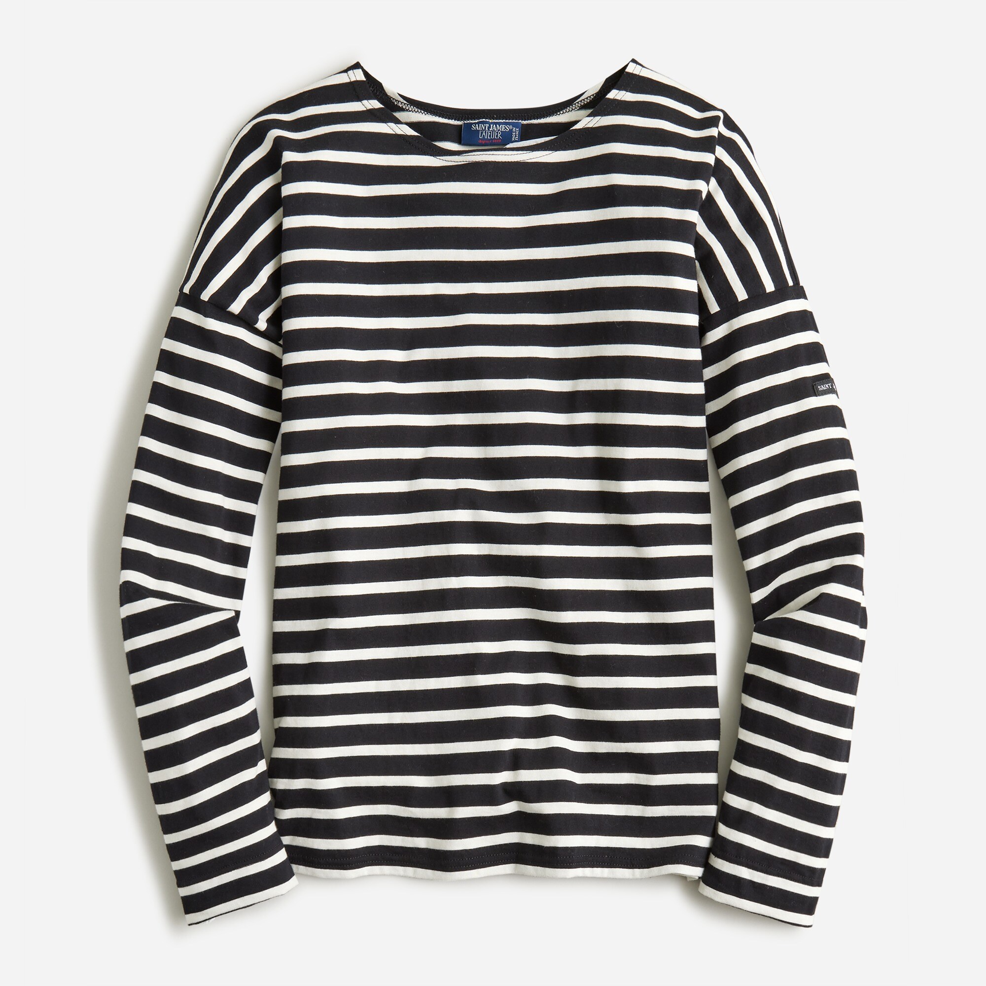 J.Crew: Saint James® For J.Crew Relaxed Boatneck T-shirt In Stripe For ...