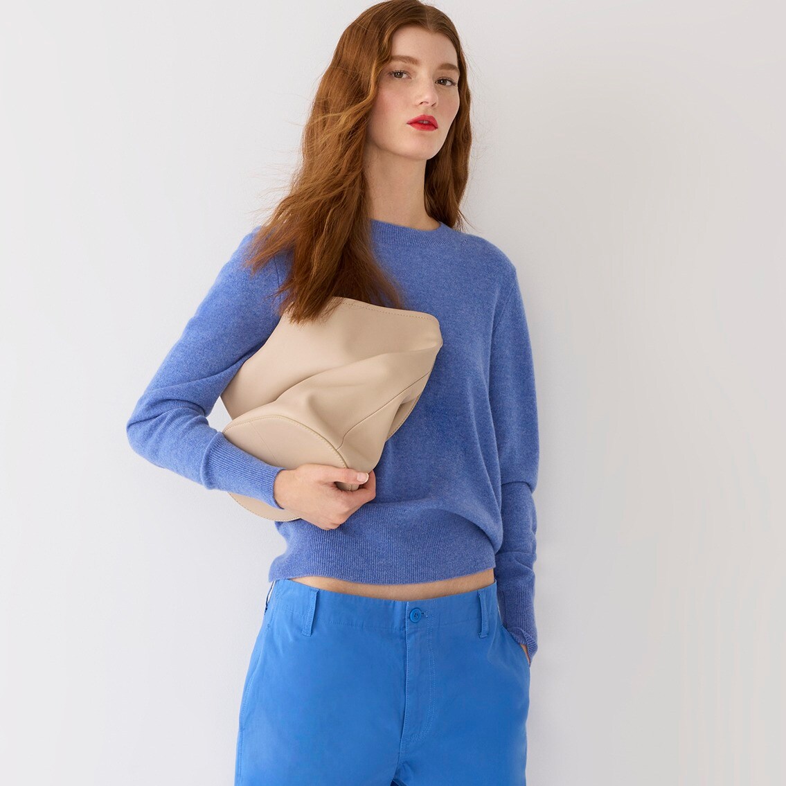 J.Crew: Berkeley Bucket Bag In Leather For Women