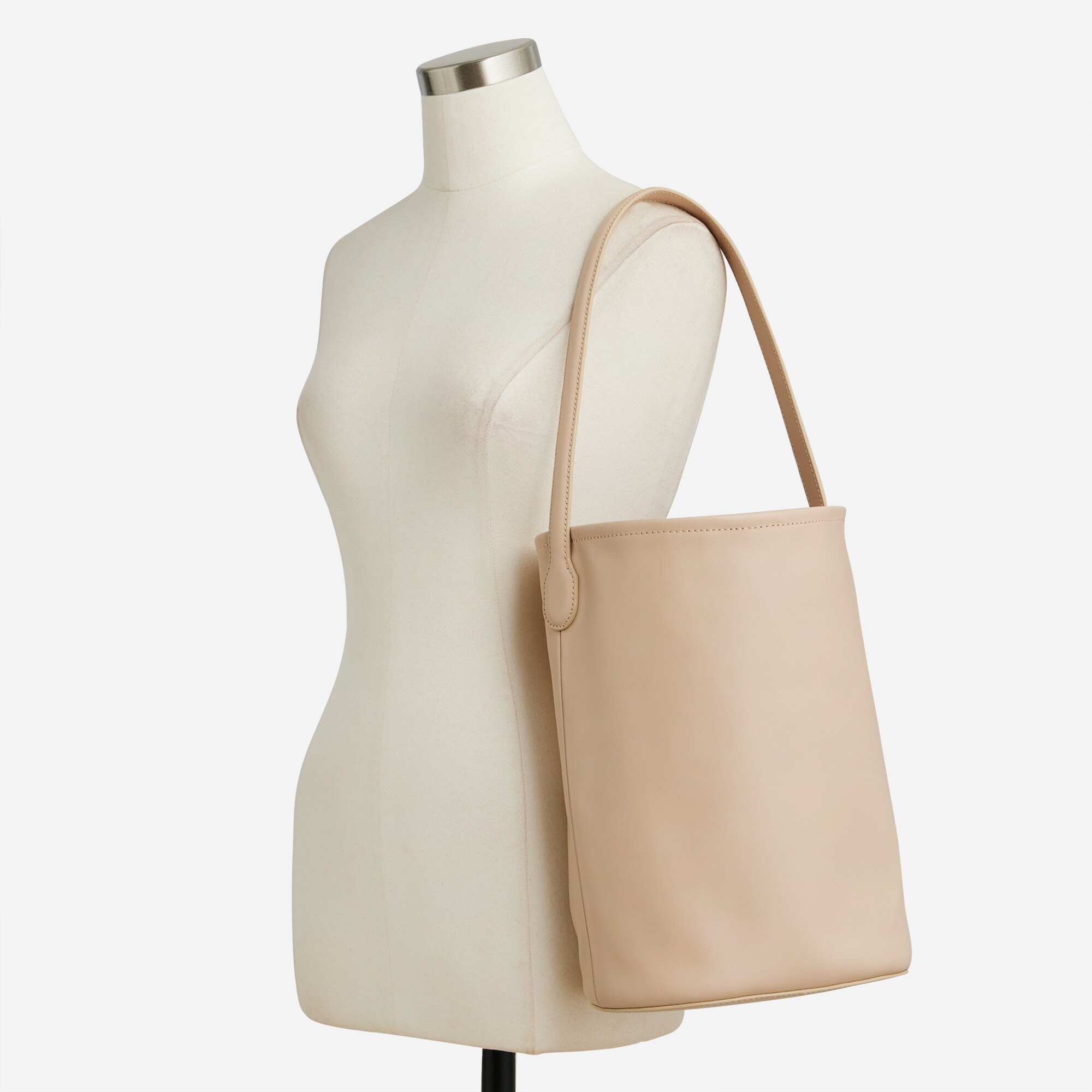 J.Crew: Berkeley Bucket Bag In Leather For Women