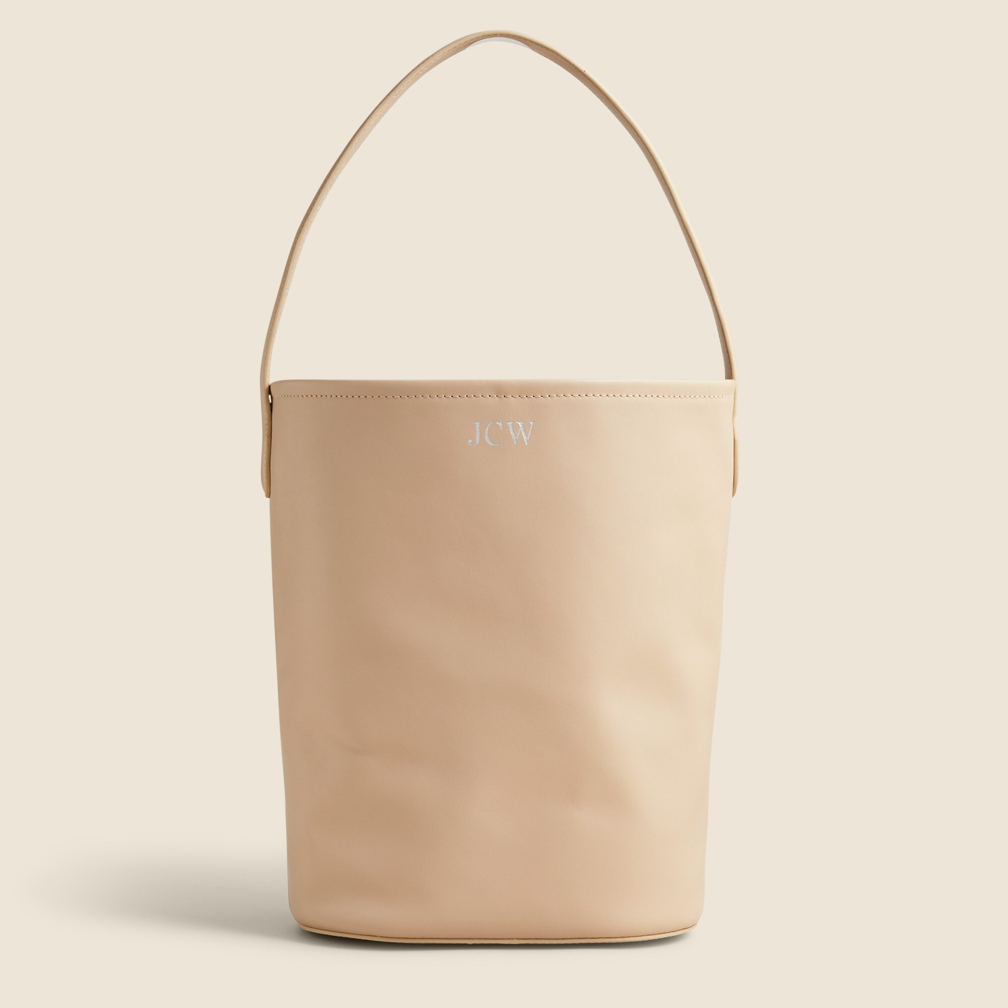 J.Crew: Berkeley Bucket Bag In Leather For Women