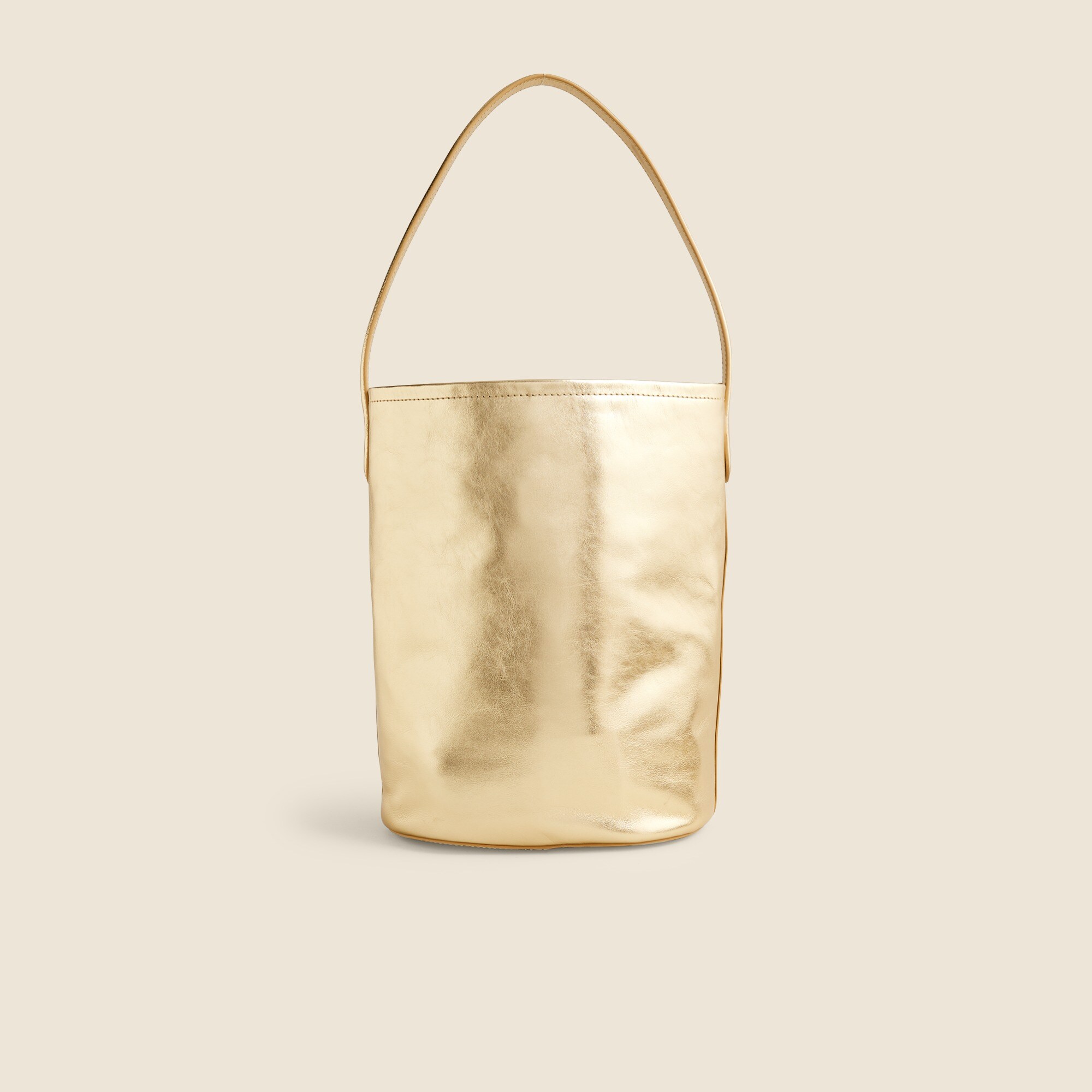 J.Crew: Berkeley Bucket Bag In Leather For Women