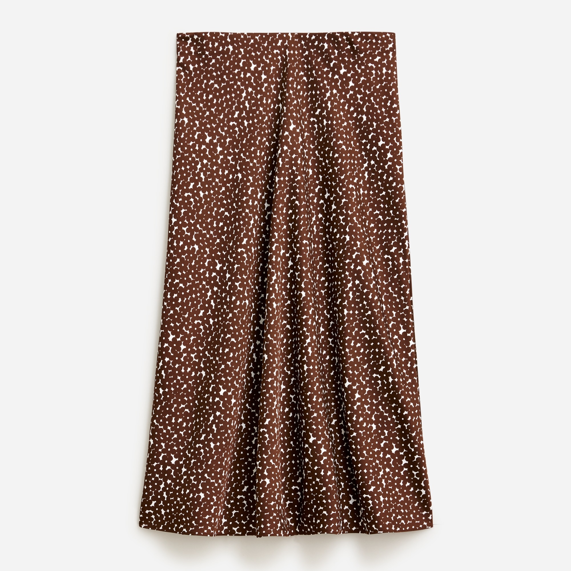 J.Crew: Gwyneth Slip Skirt In Mocha Floral For Women