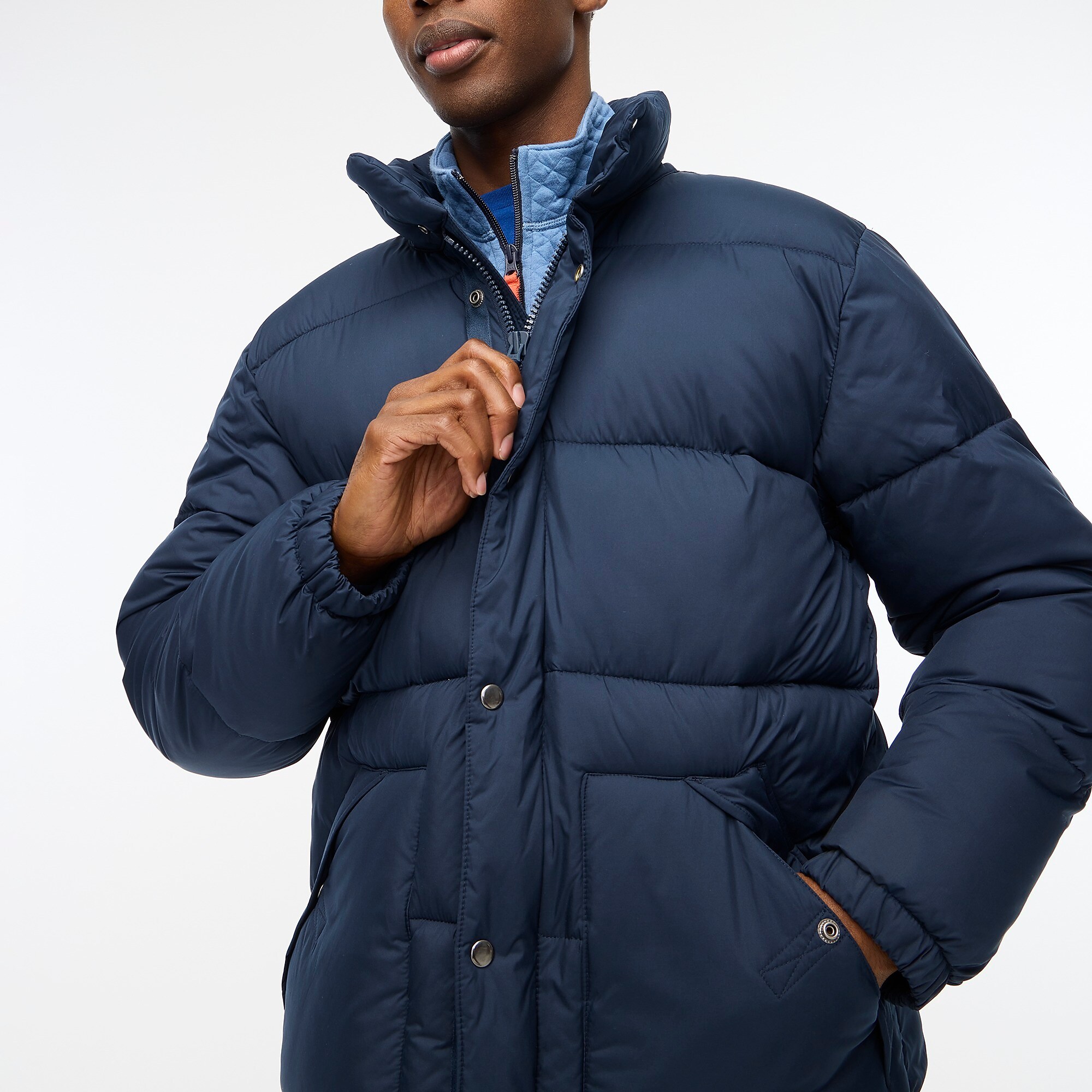 J.Crew Factory Men's Puffer Jacket for $36