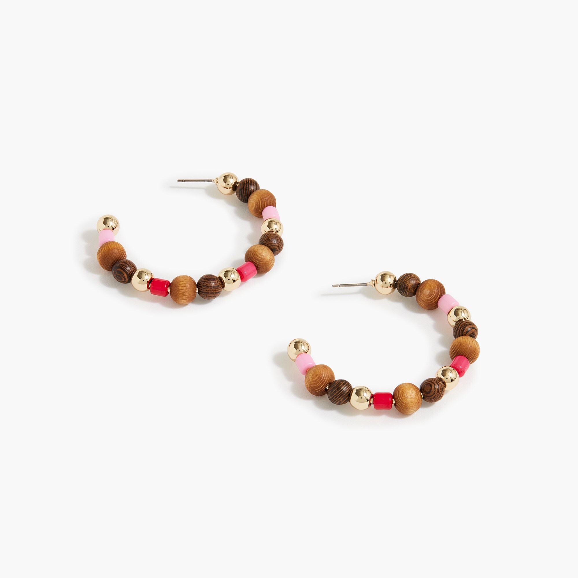Factory: Mixed Beaded Hoops For Women
