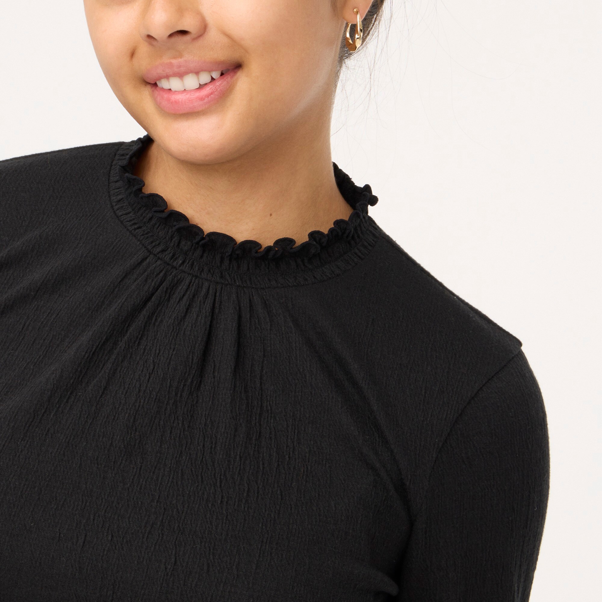 Factory: Ruffleneck Top For Women