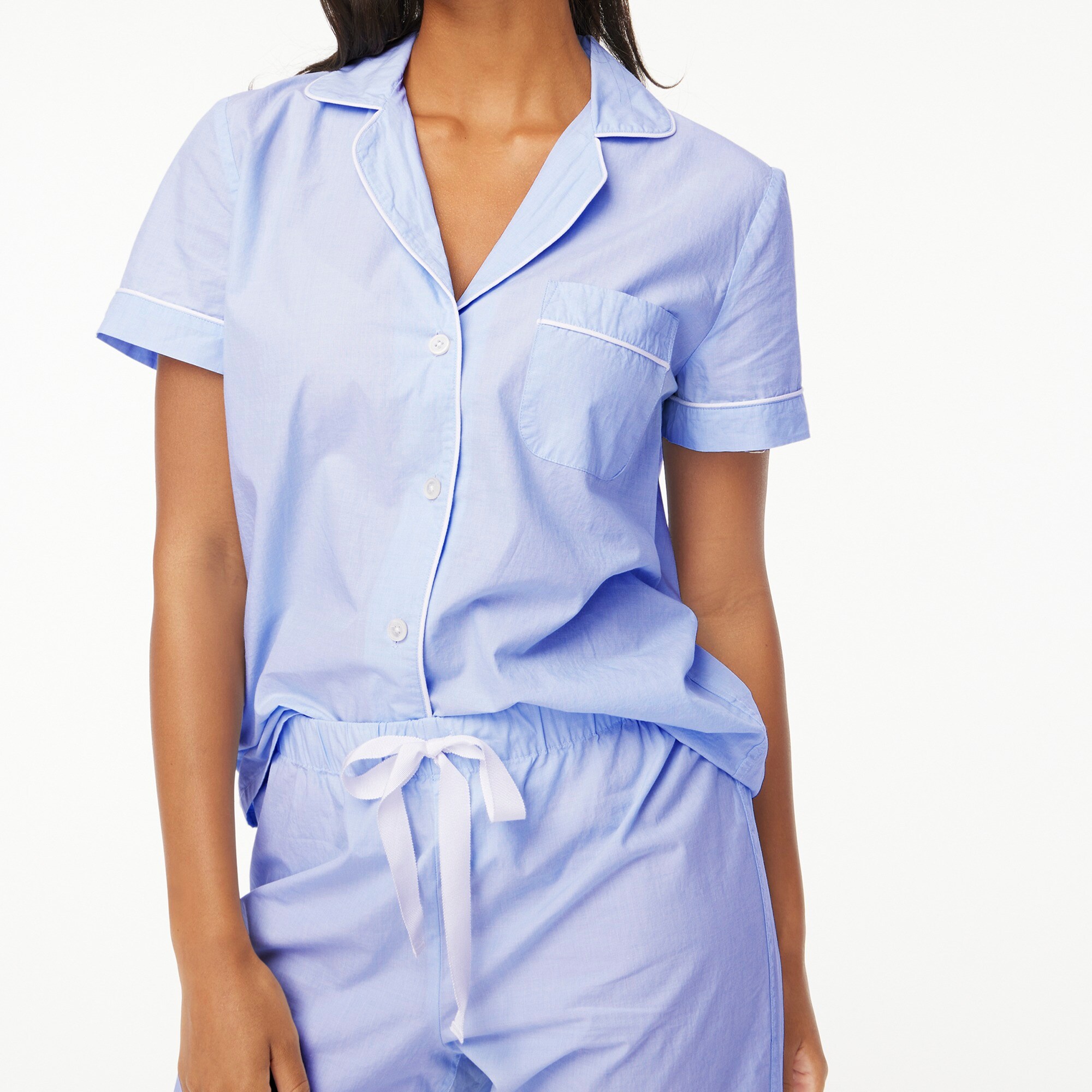 Factory: Woven Pajama Set For Women