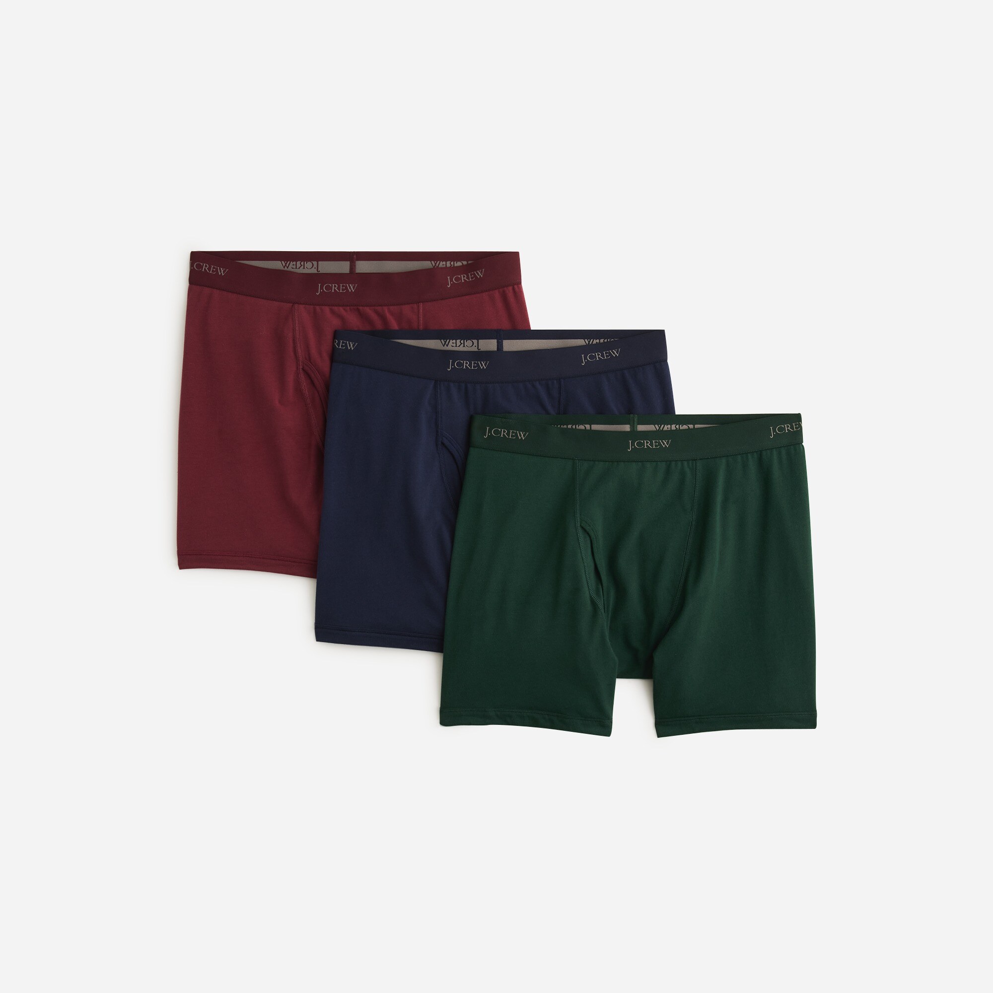 J.Crew: Stretch 4'' Boxer Briefs Three-pack For Men