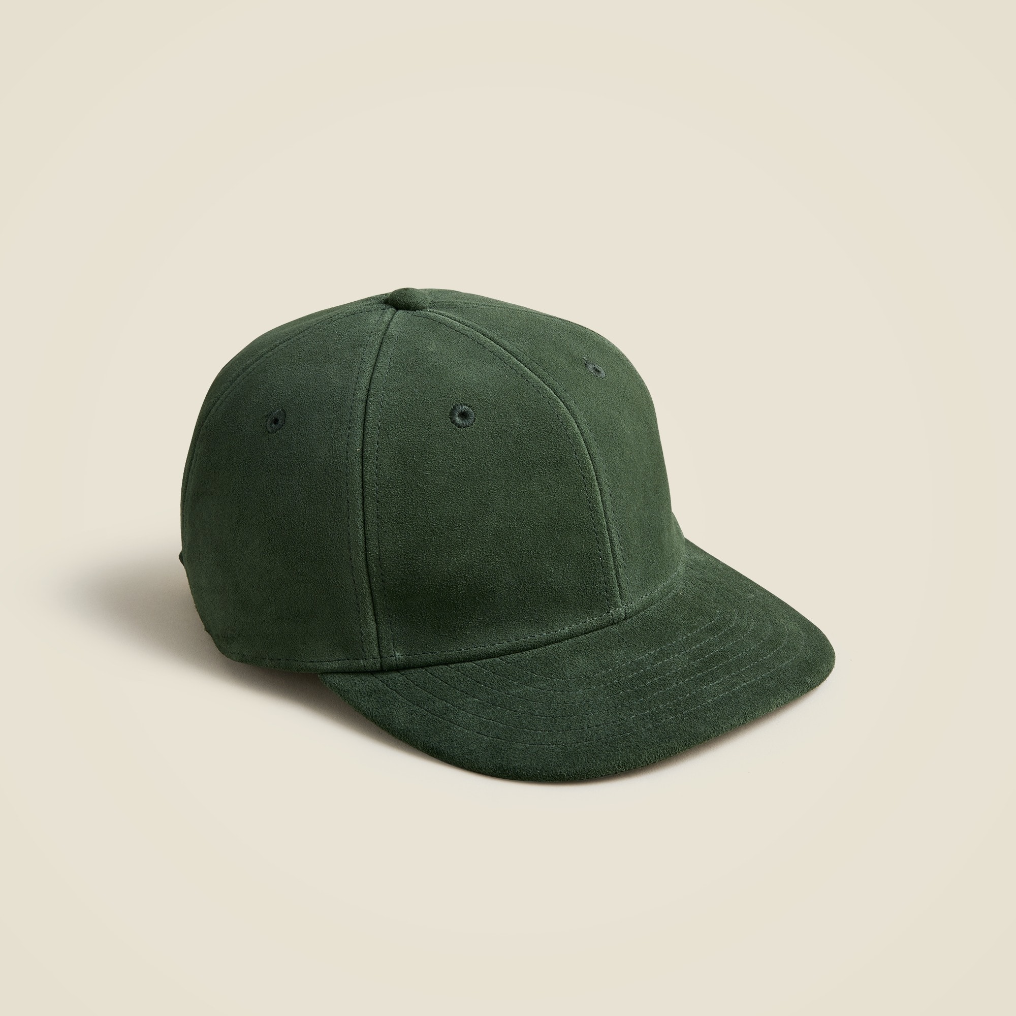 J.Crew: Suede Baseball Cap For Men