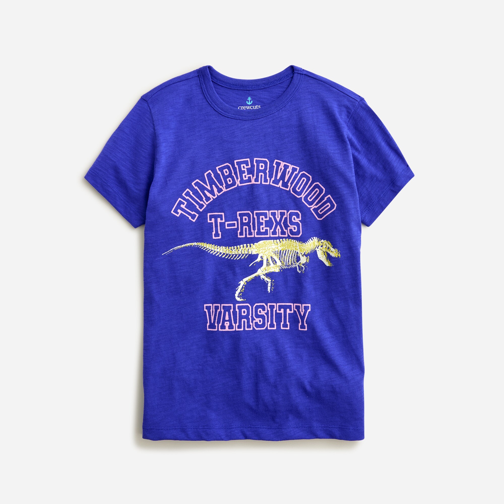 J.Crew: Kids' Glow-in-the Dark T. Rex Graphic T-shirt For Boys