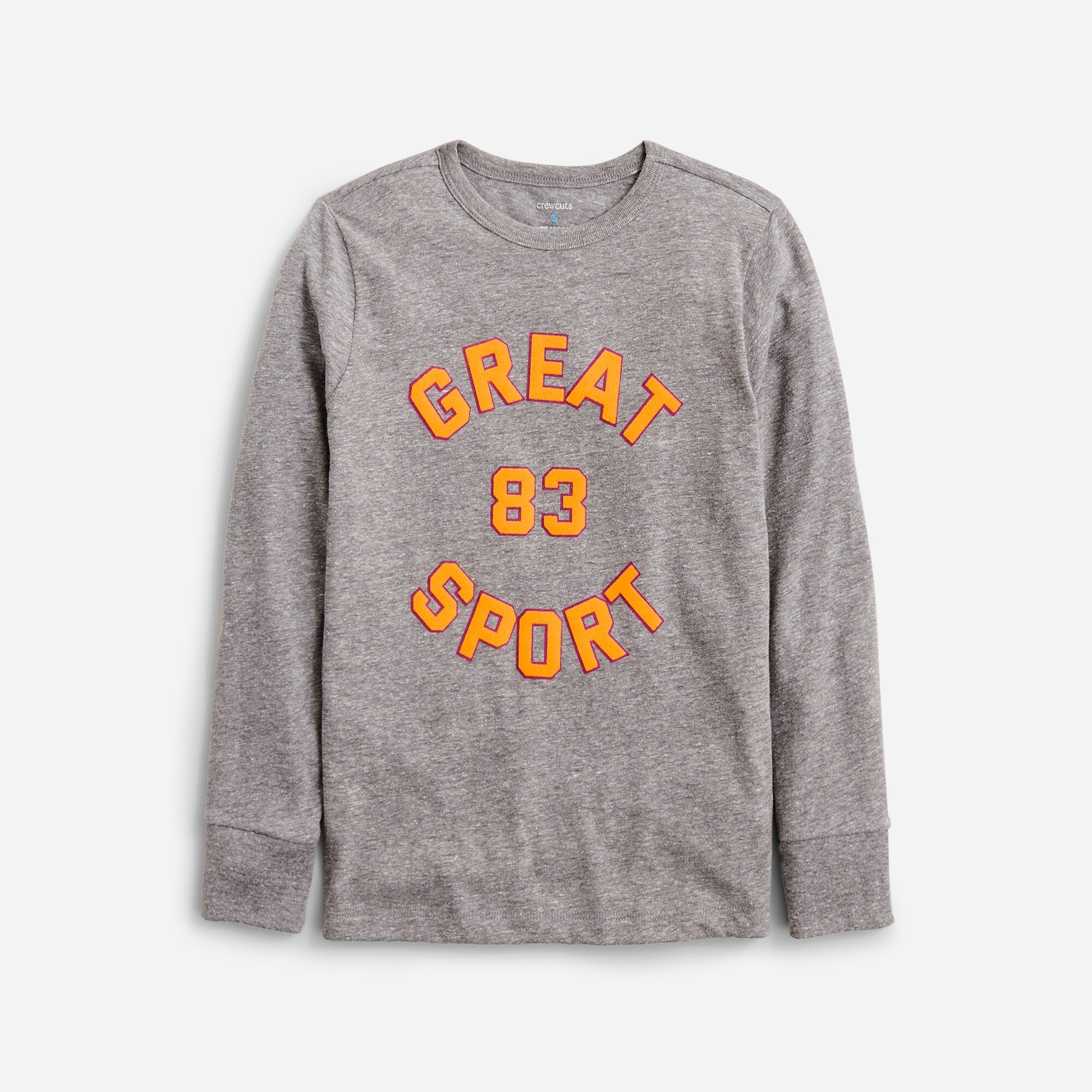 J.Crew: Kids' Long-sleeve "great Sport" Graphic T-shirt For Boys