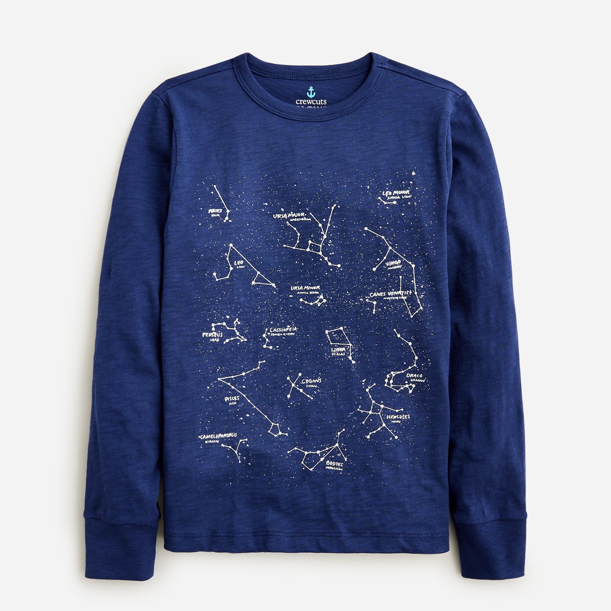 J.Crew: Kids' Long-sleeve Constellation Graphic T-shirt For Boys