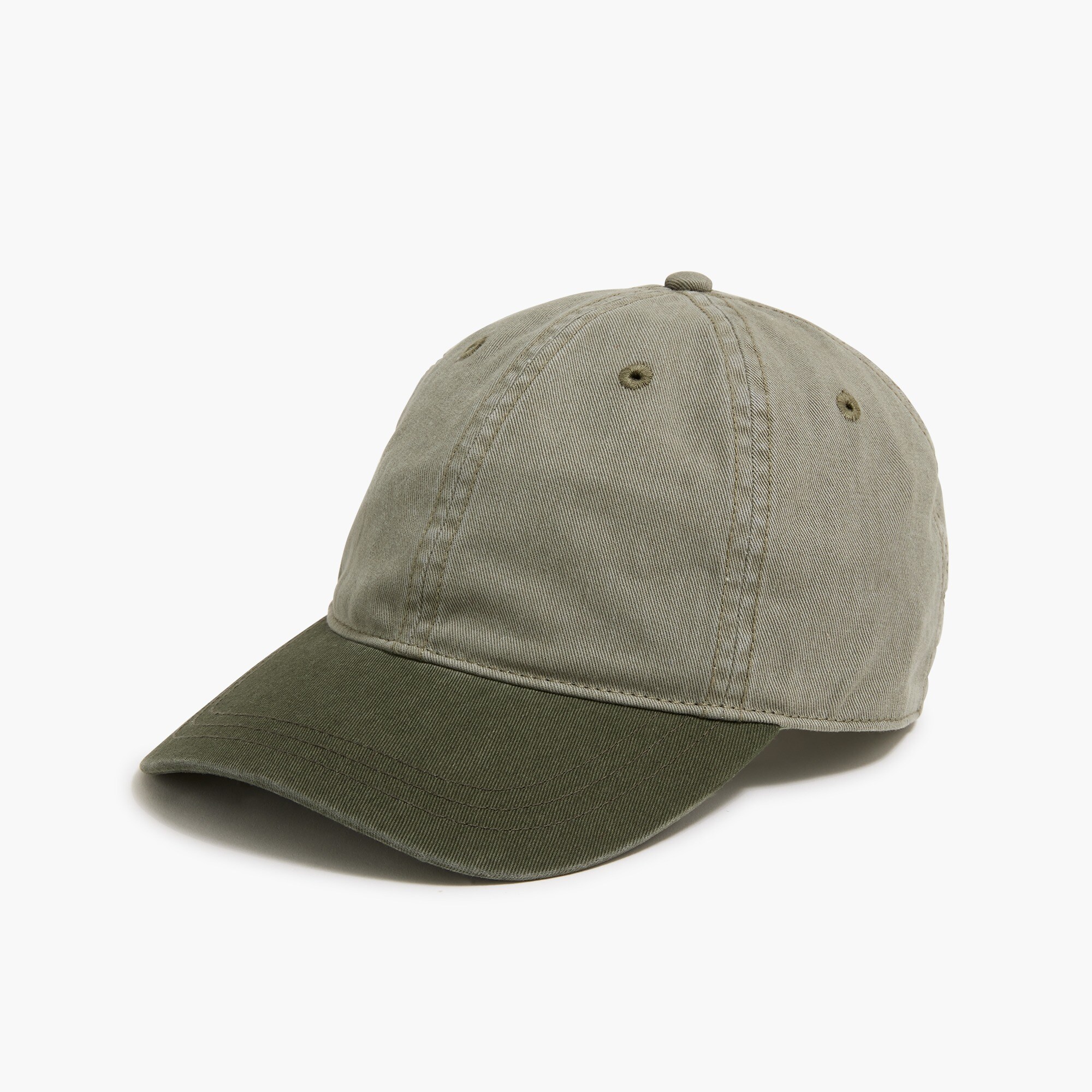 Factory: Colorblock Baseball Hat For Men