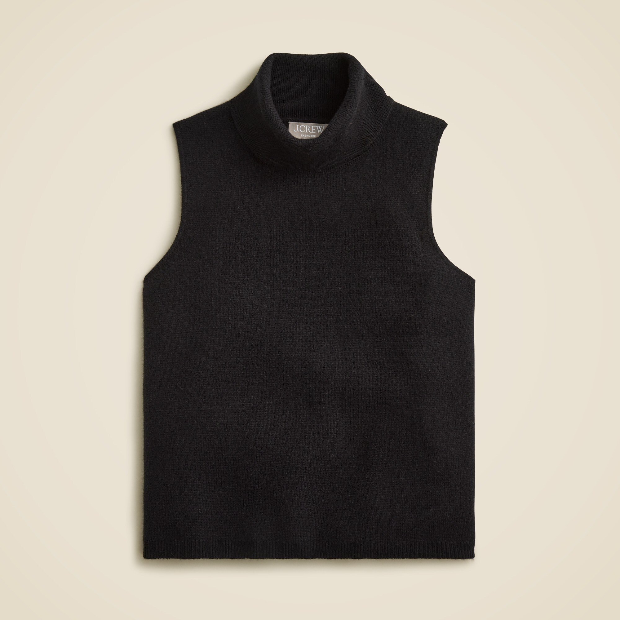 J.Crew: Cashmere Mockneck Sweater Shell For Women