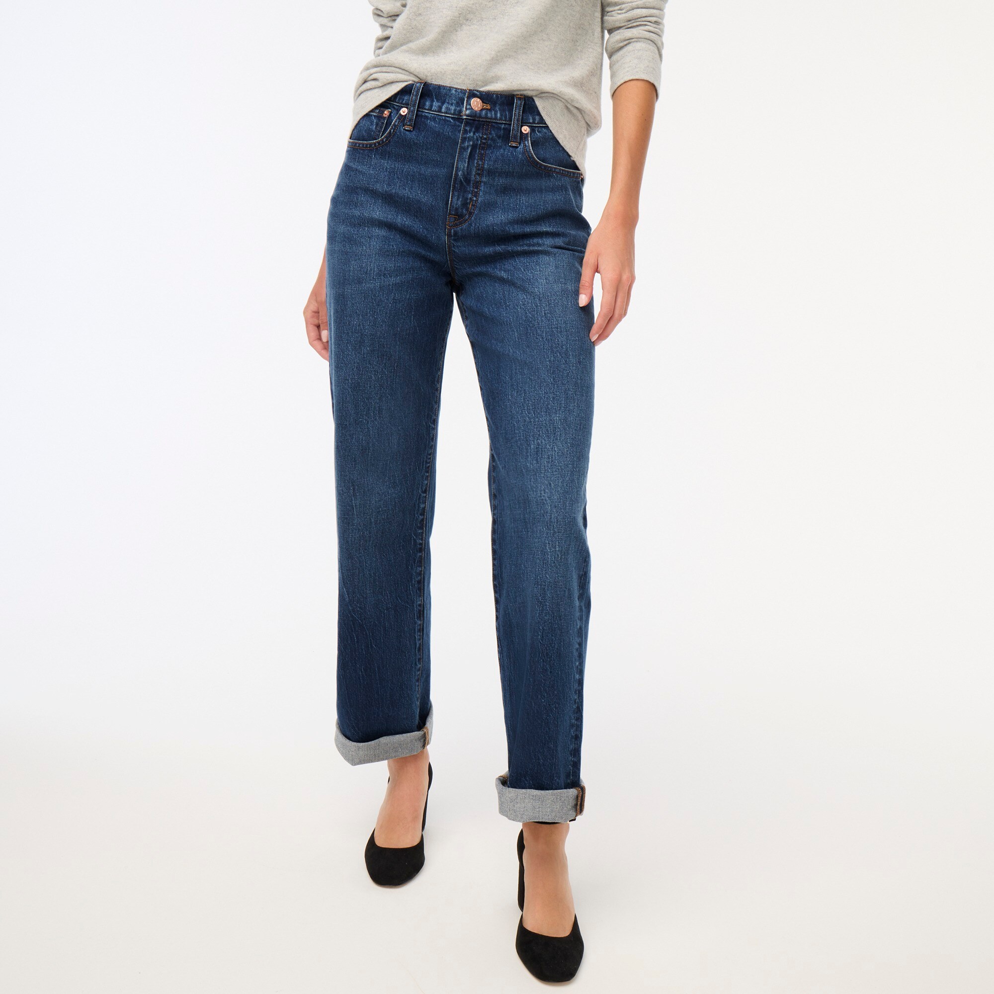 Factory: Wide-leg Full-length Jean In All-day Stretch For Women