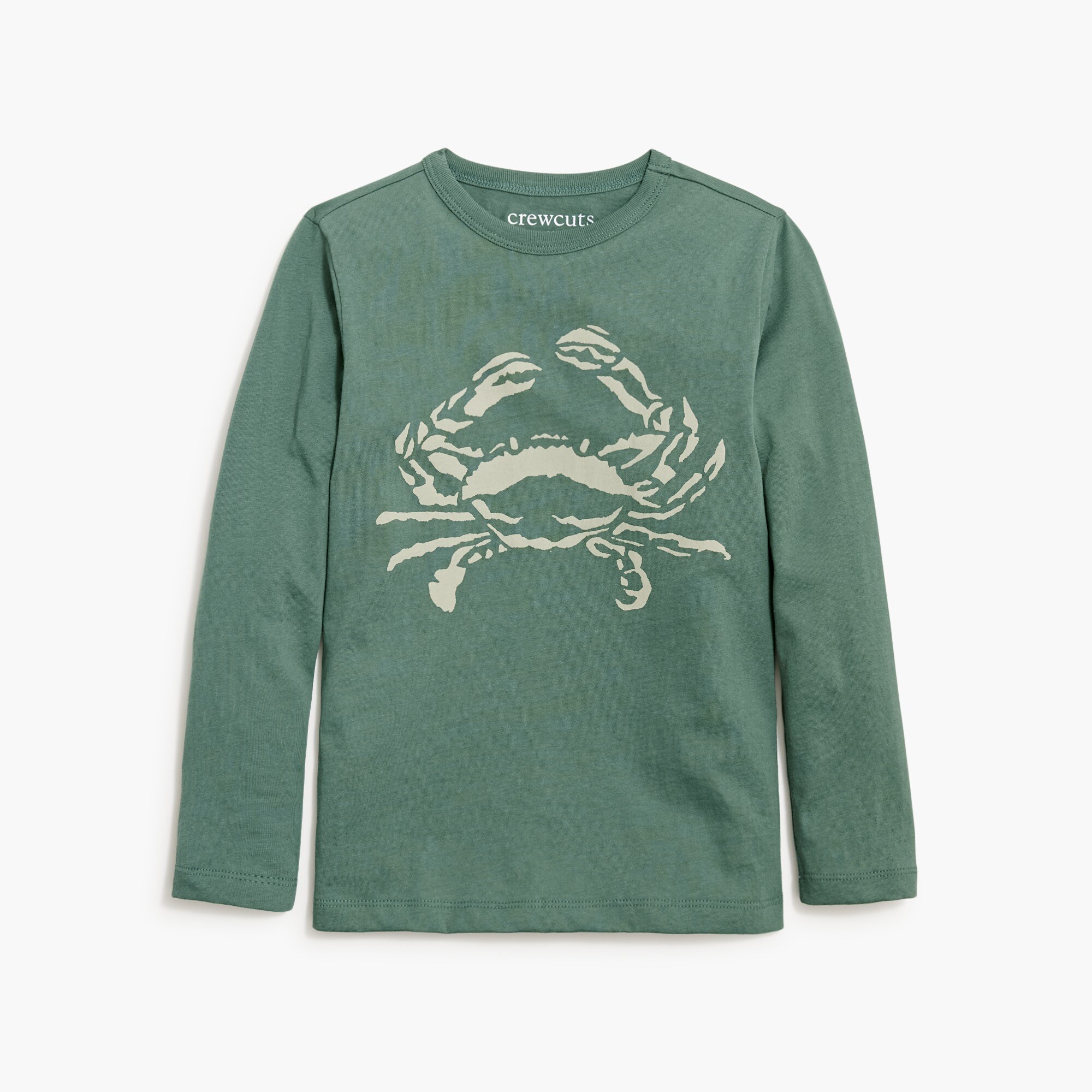 Factory: Boys' Long-sleeve Crab Graphic Tee For Boys