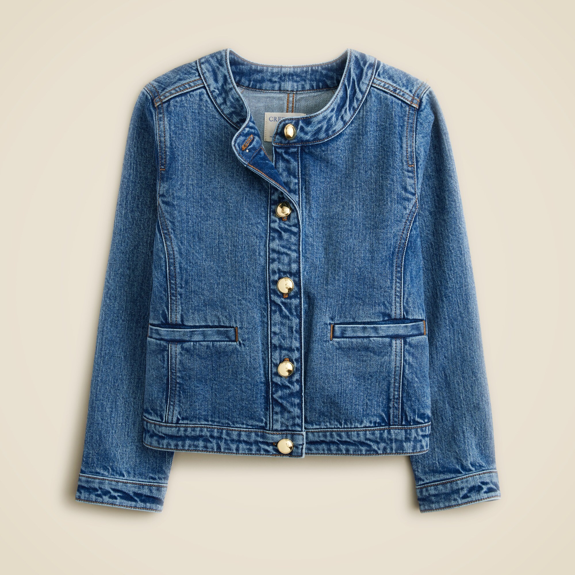 J.Crew: Girls' Louisa Lady Jacket In Denim For Girls