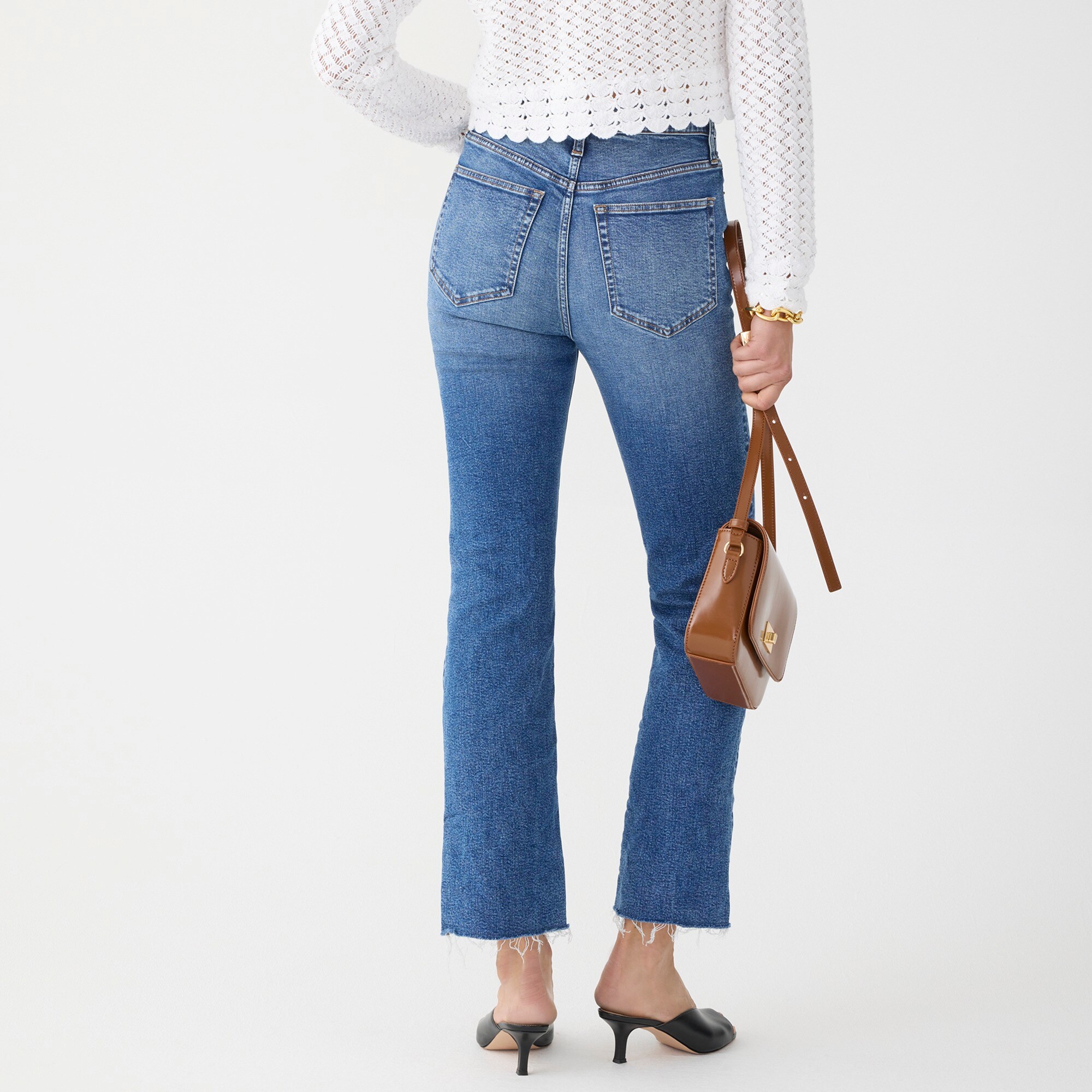 J.Crew: Slim Demi-boot Jean In Normandy Wash For Women