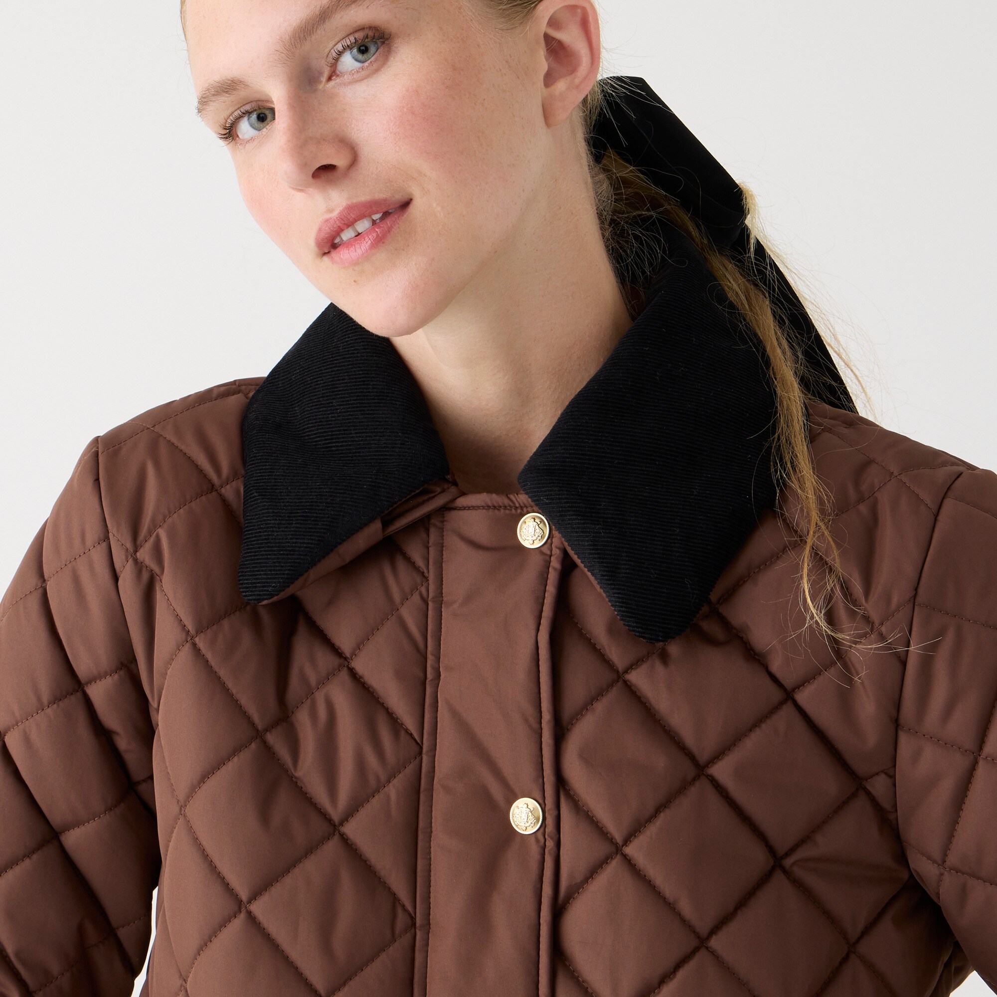 J.Crew: Heritage Quilted Barn Jacket™ With PrimaLoft® For Women