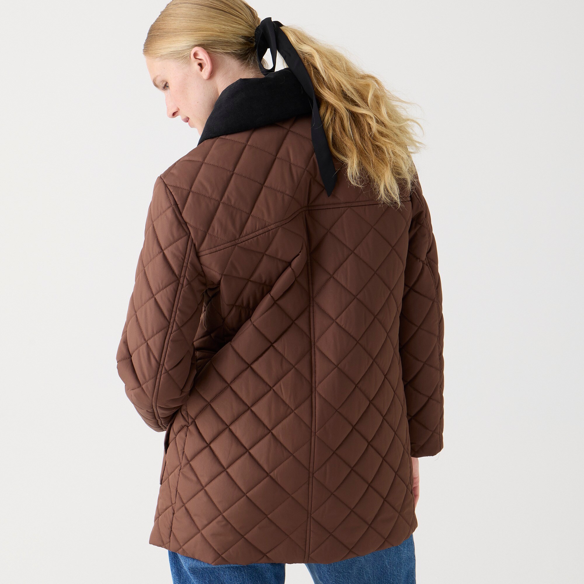 J.Crew: Heritage Quilted Barn Jacket™ With PrimaLoft® For Women