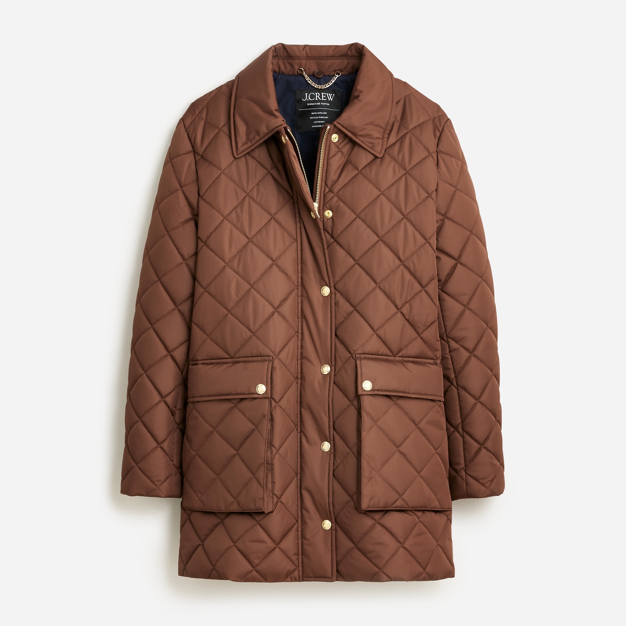 J.Crew: Heritage Quilted Barn Jacket™ With PrimaLoft® For Women