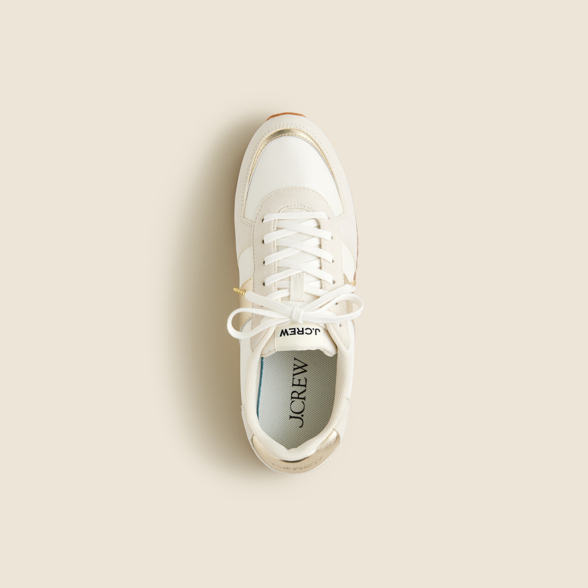J.Crew Trainers In Metallic Colorblock For Women | J.Crew