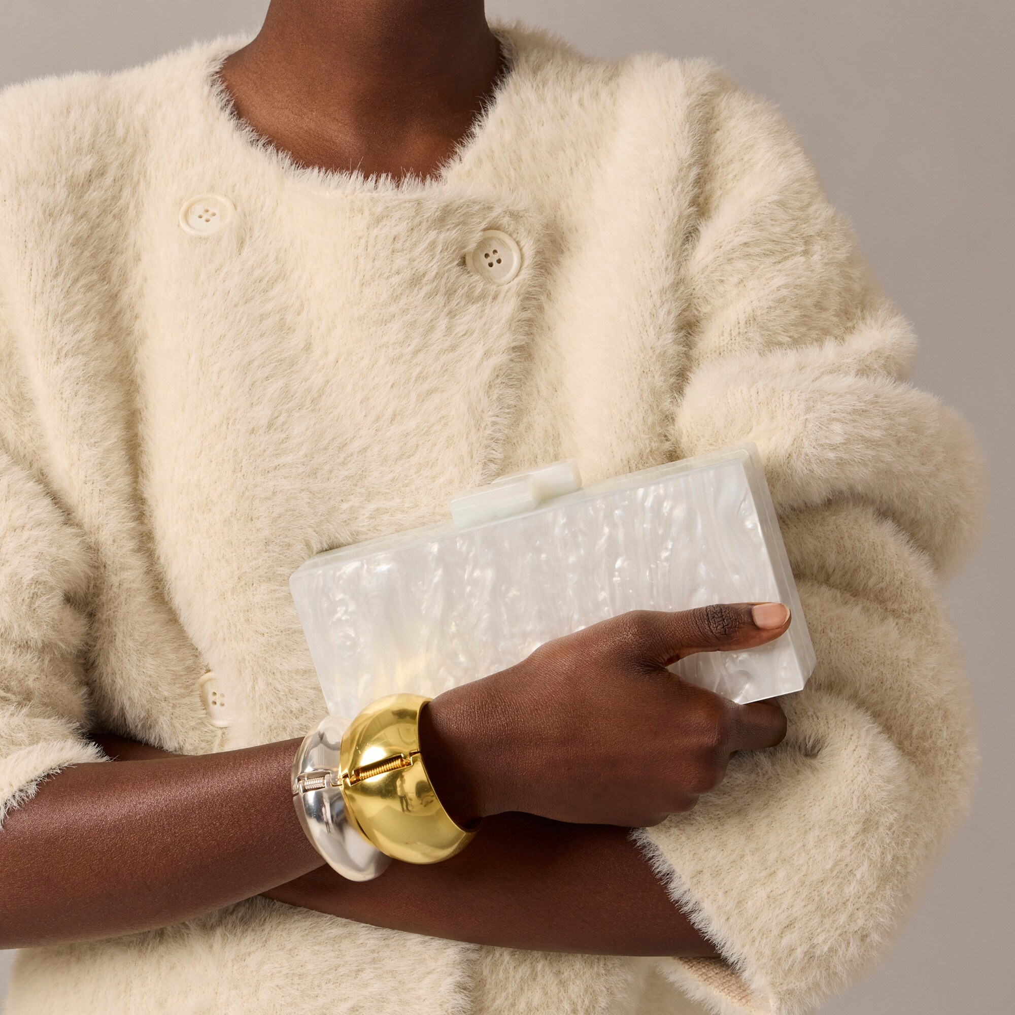 J.Crew: Acetate Clutch For Women