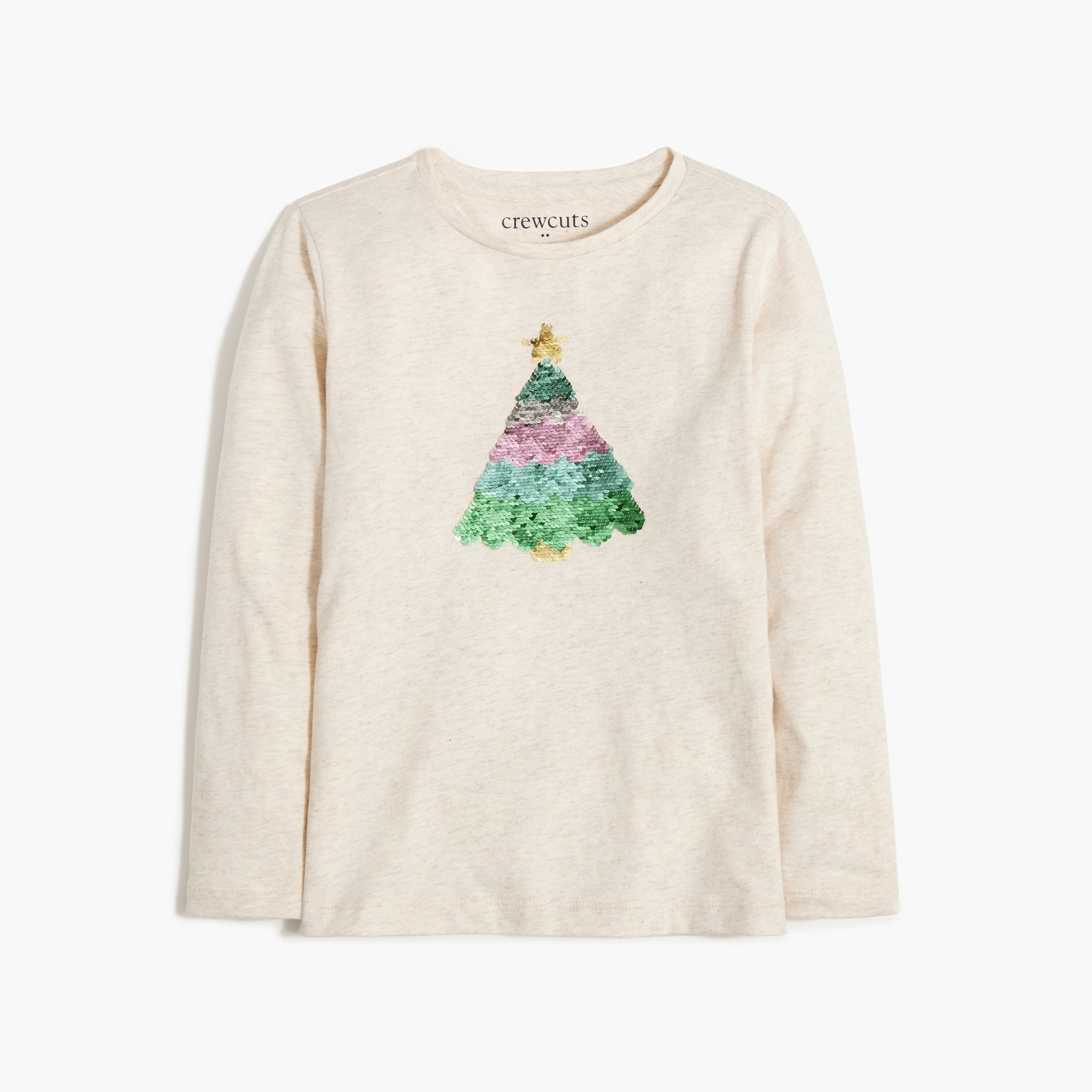 Factory: Girls' Sequin Tree Graphic Tee For Girls