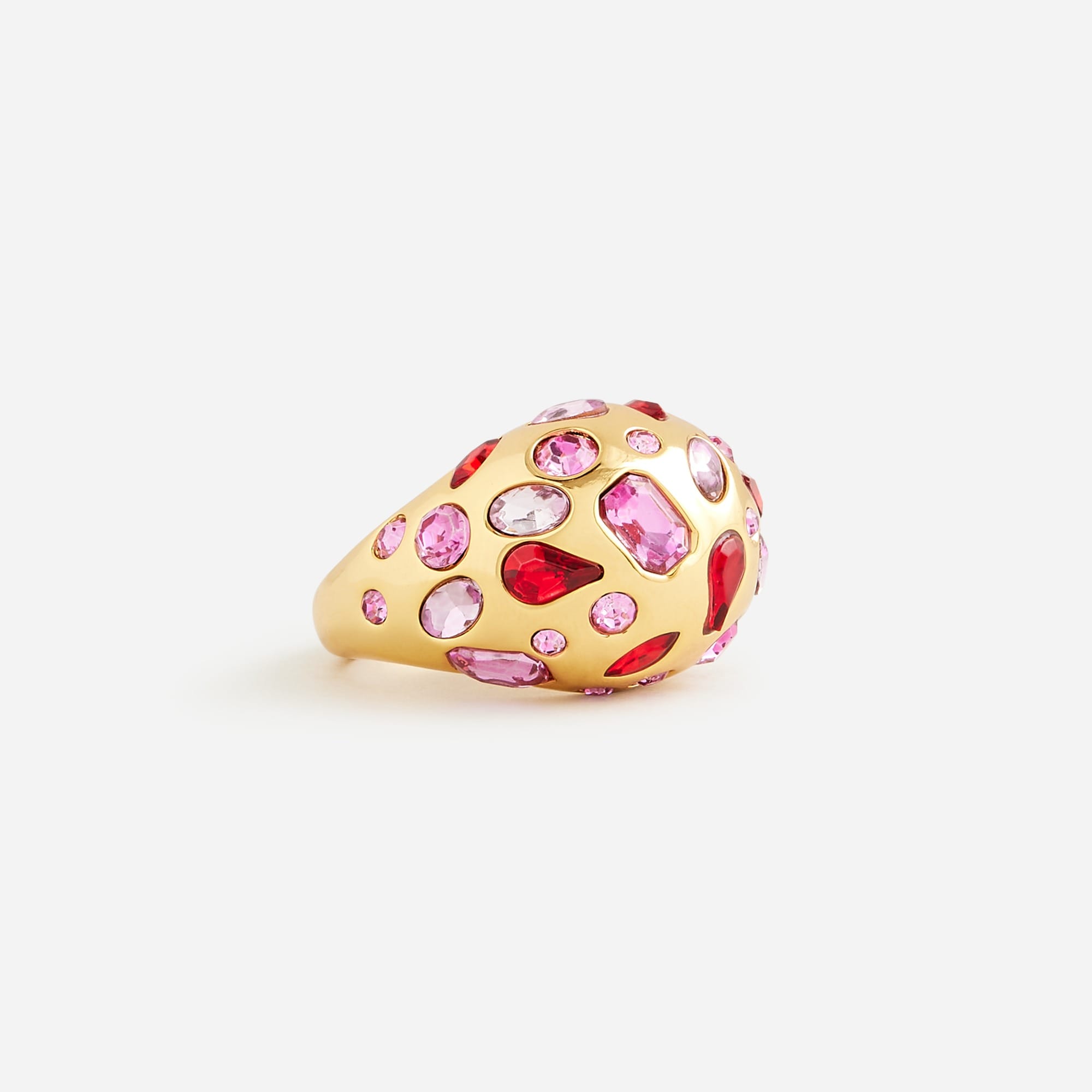 J.Crew: Crystal Dome Ring For Women