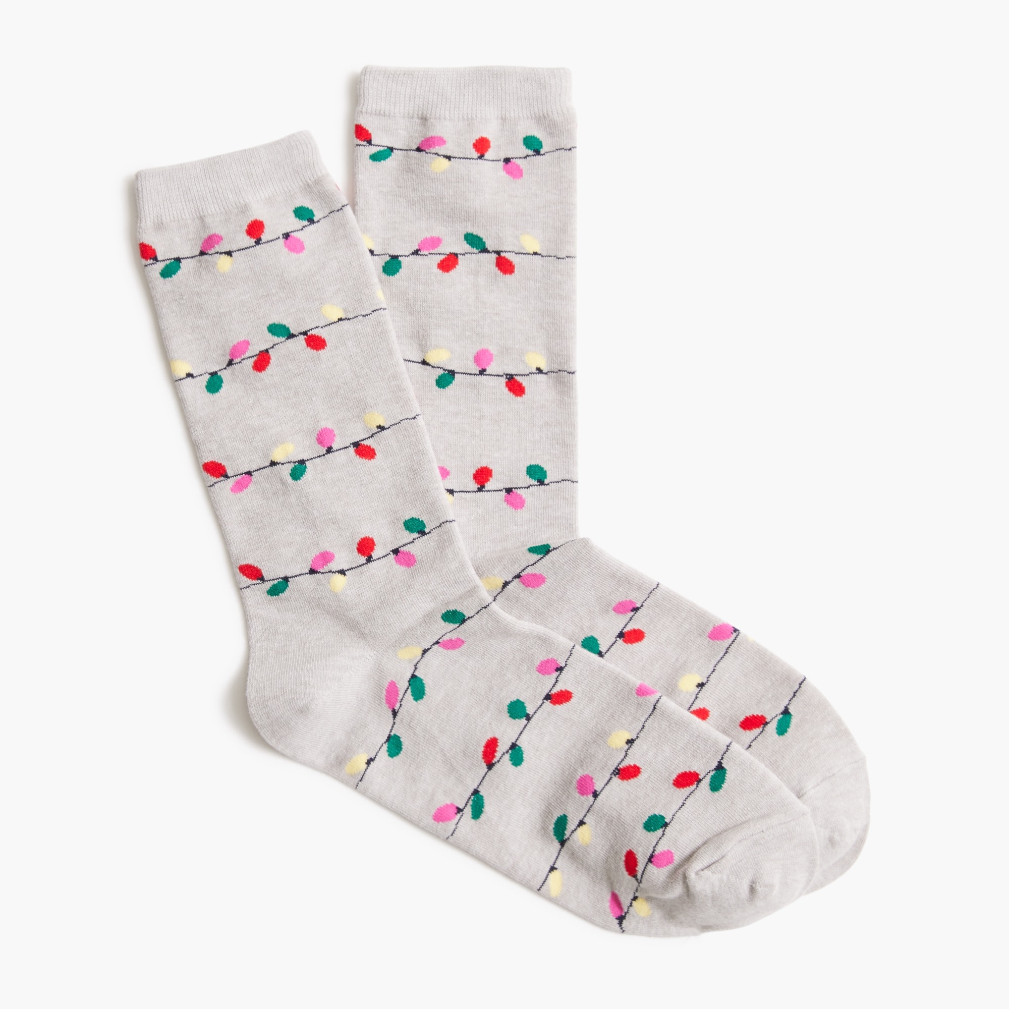 Factory: Holiday Lights Trouser Socks For Women