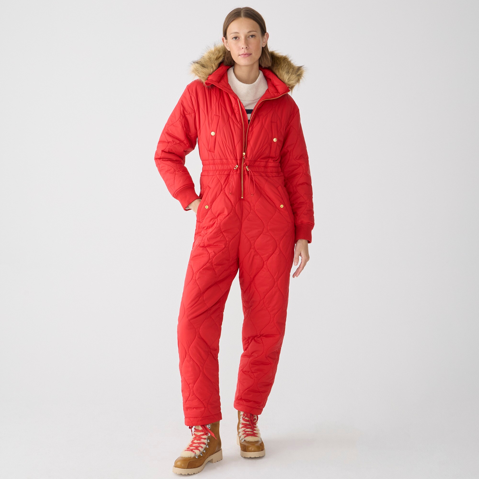 J.Crew: Puffer Snowsuit With PrimaLoft® For Women