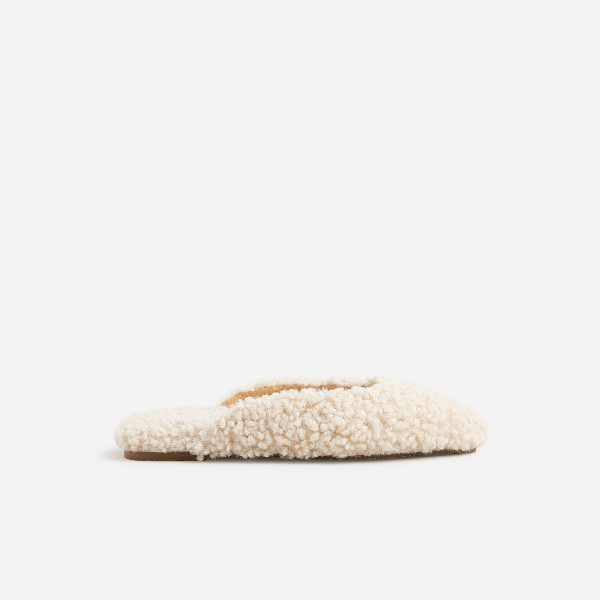 J.Crew: House Slippers In Sherpa For Women