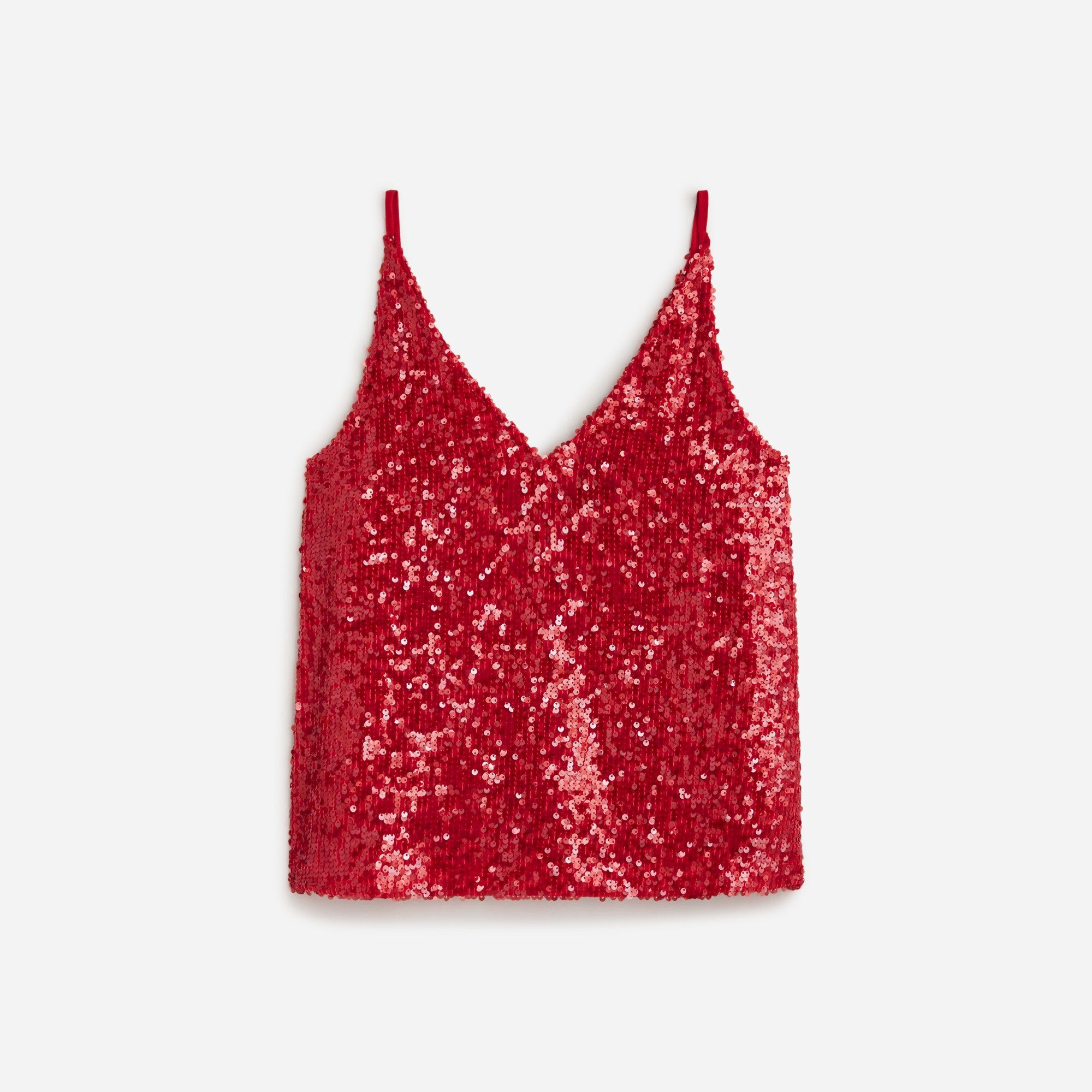 J.Crew: Collection Carrie V-neck Camisole In Sequin For Women