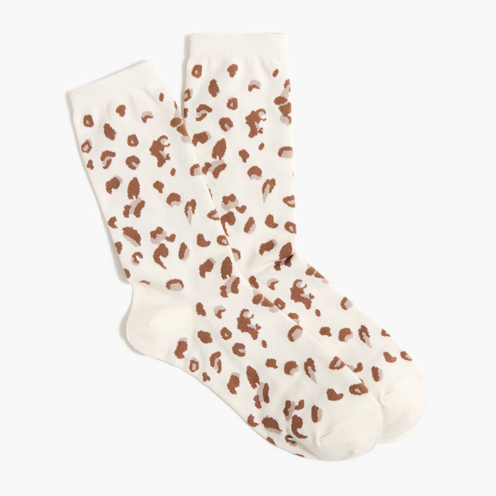 Factory: Cheetah Trouser Socks For Women
