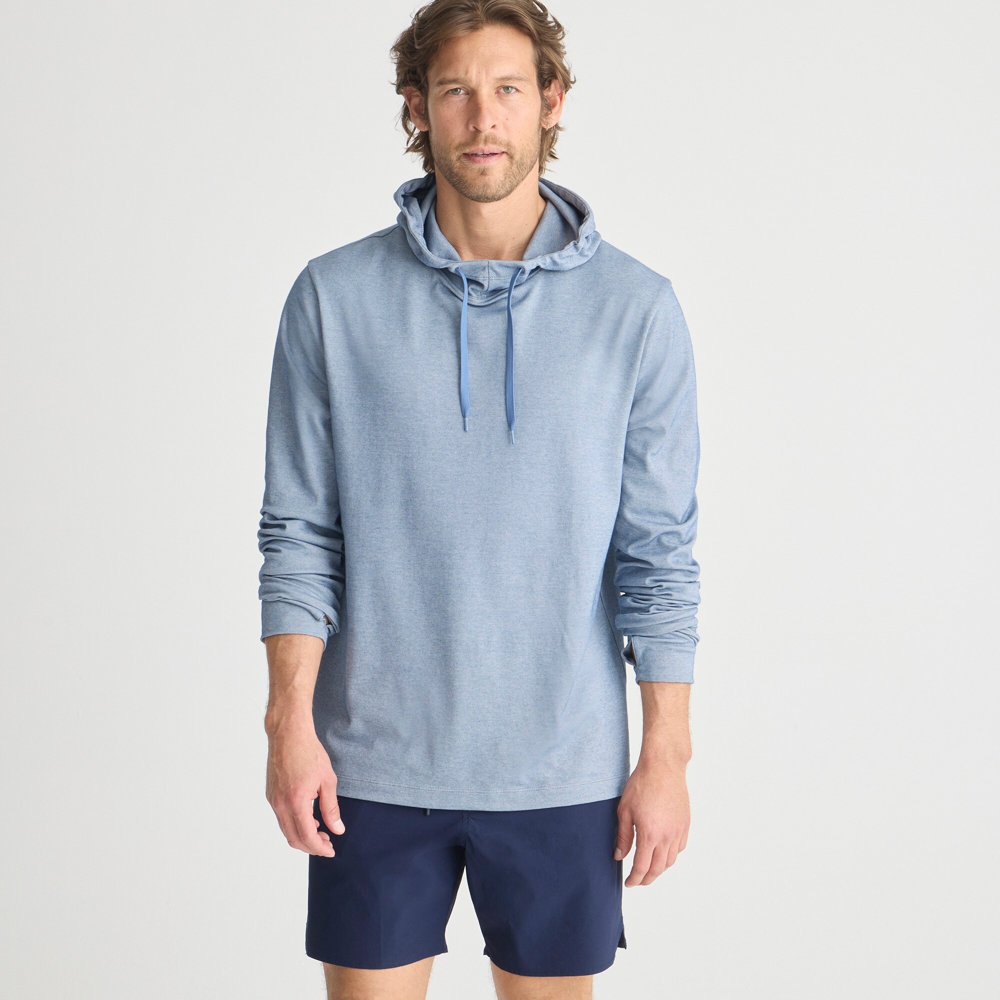 J.Crew: Performance Hoodie With COOLMAX® Technology For Men
