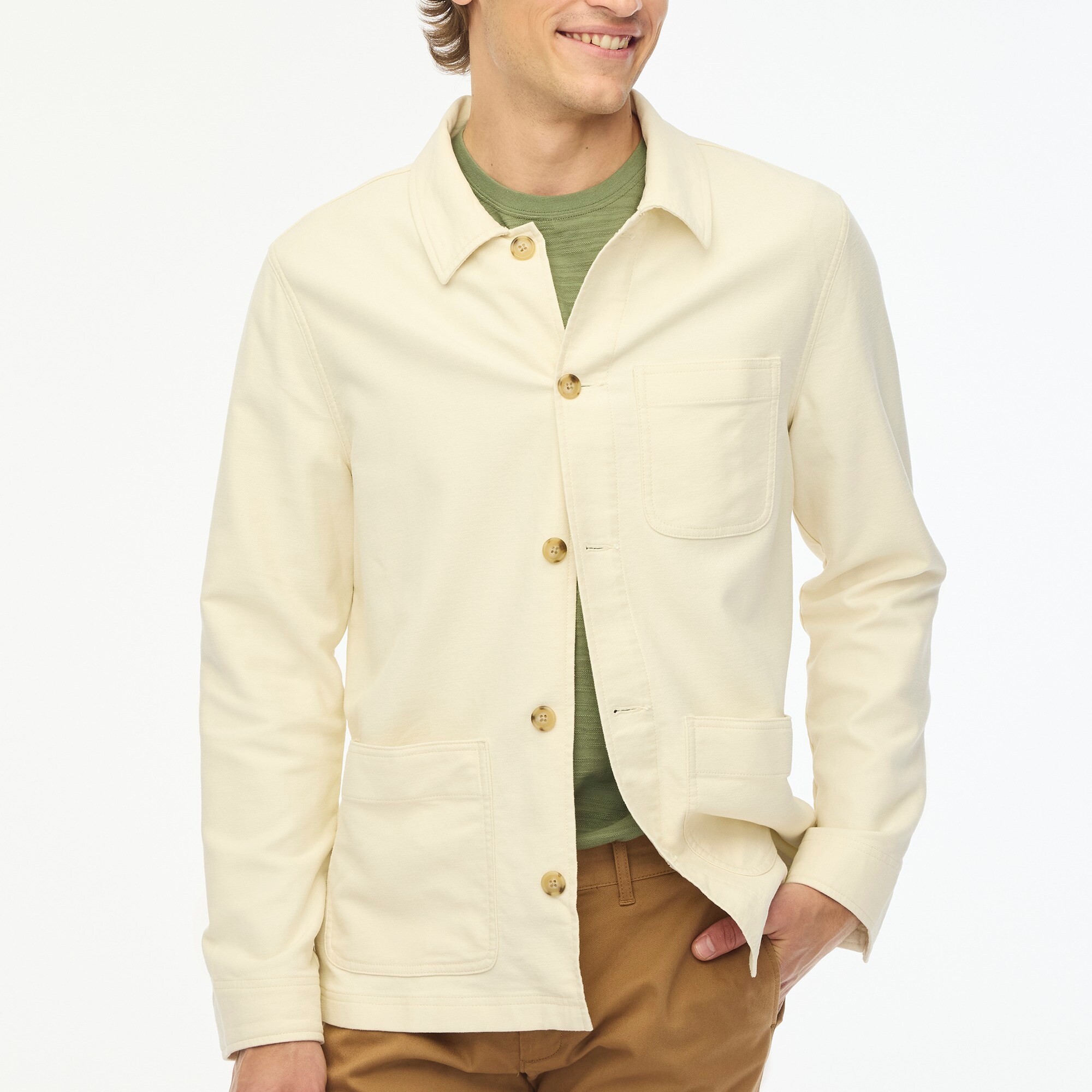 Factory: Twill Chore Jacket For Men