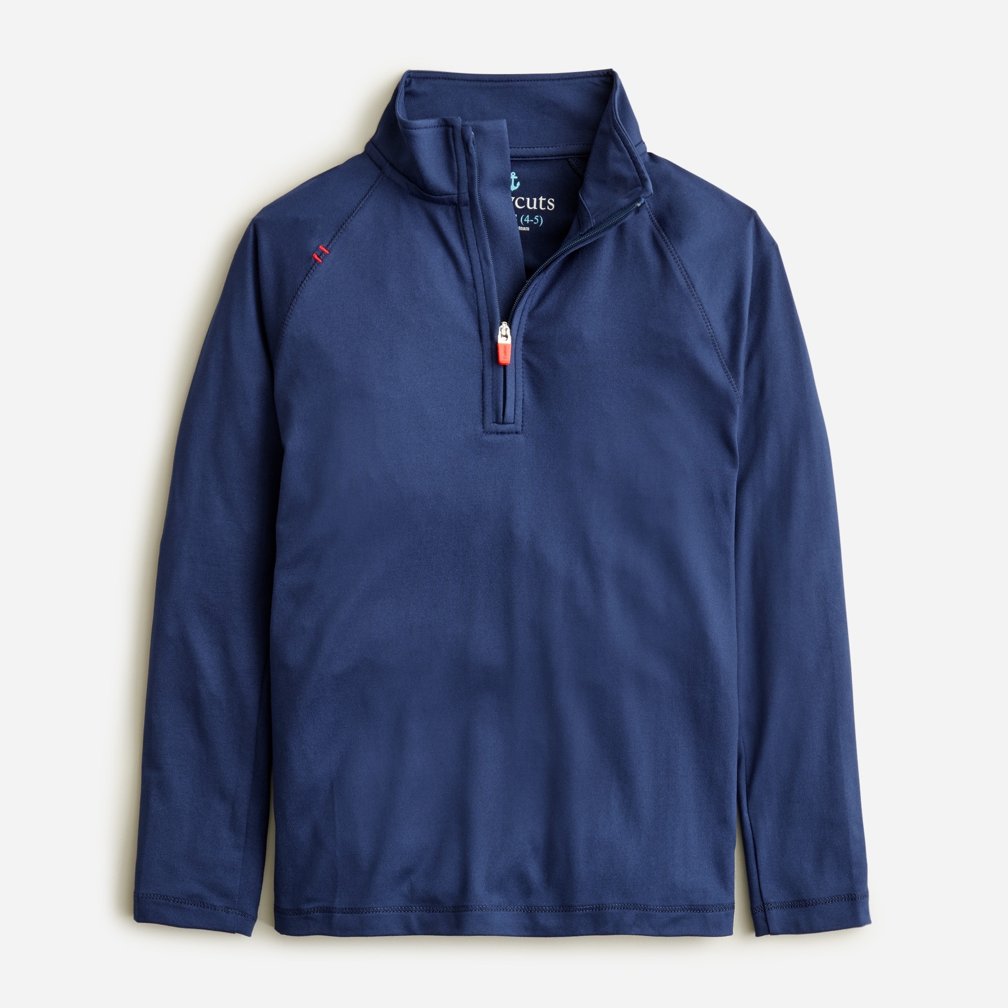 J.Crew: Kids' Active Half-zip Popover For Boys