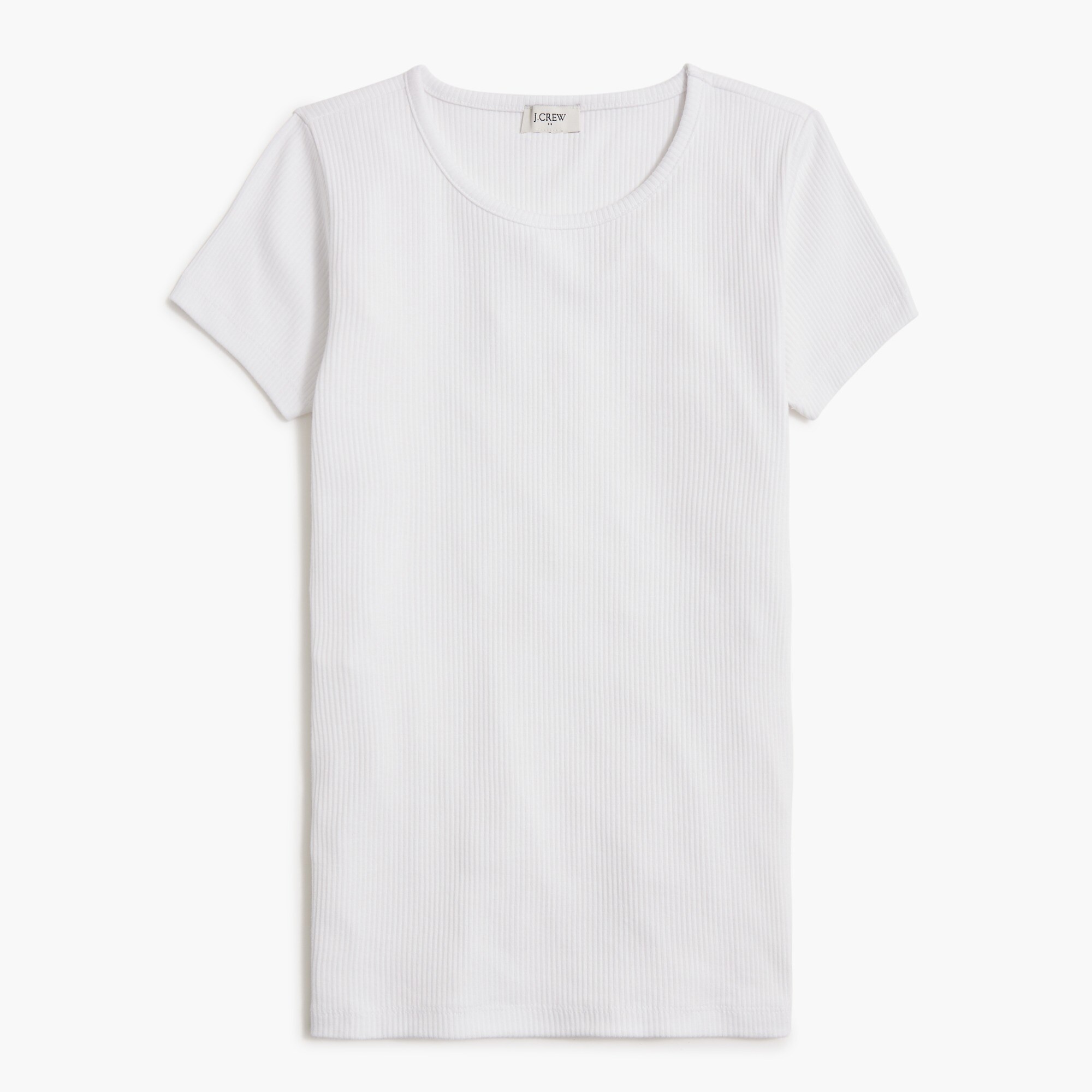 Factory: Ribbed Crewneck Tee For Women