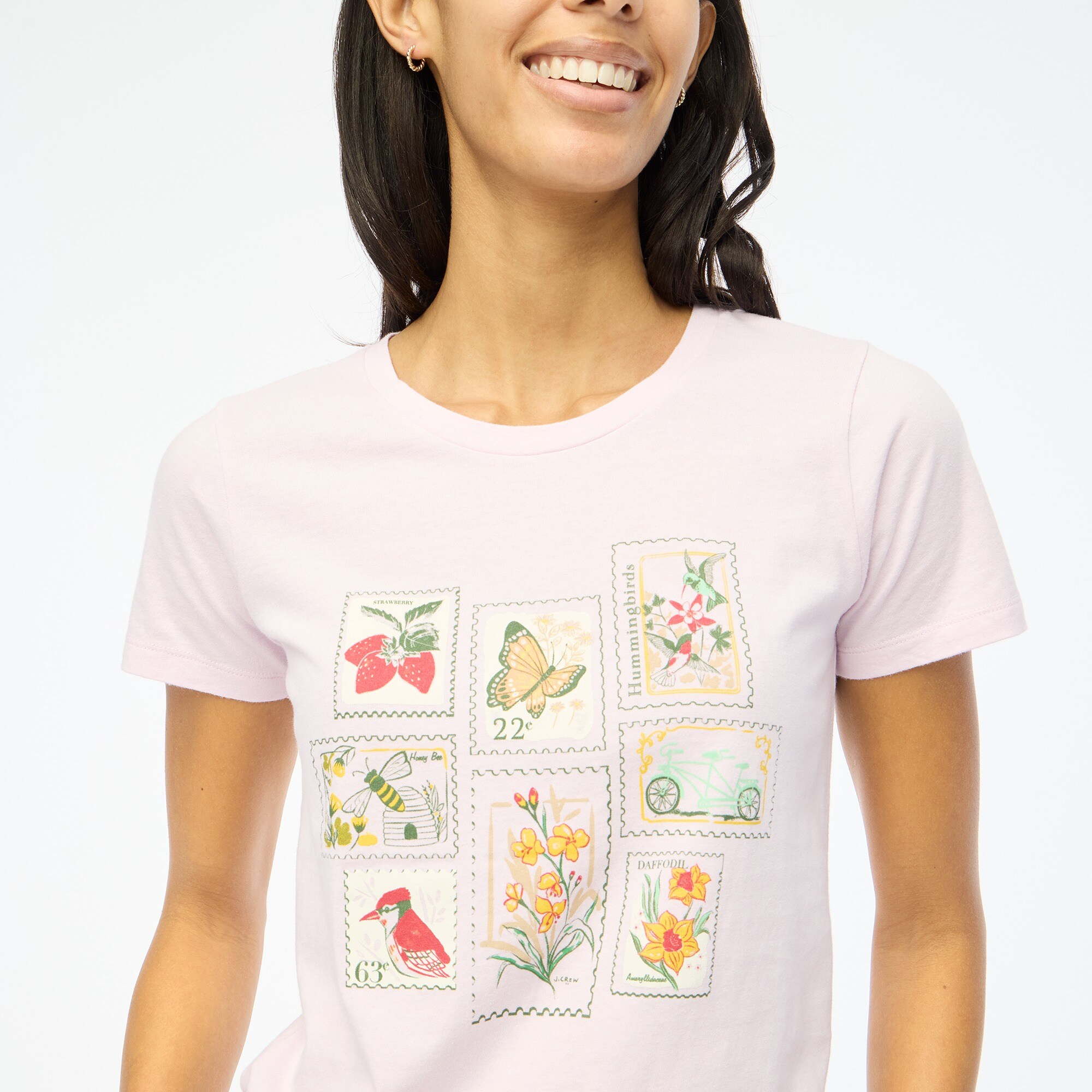 Factory: Stamps Graphic Tee For Women