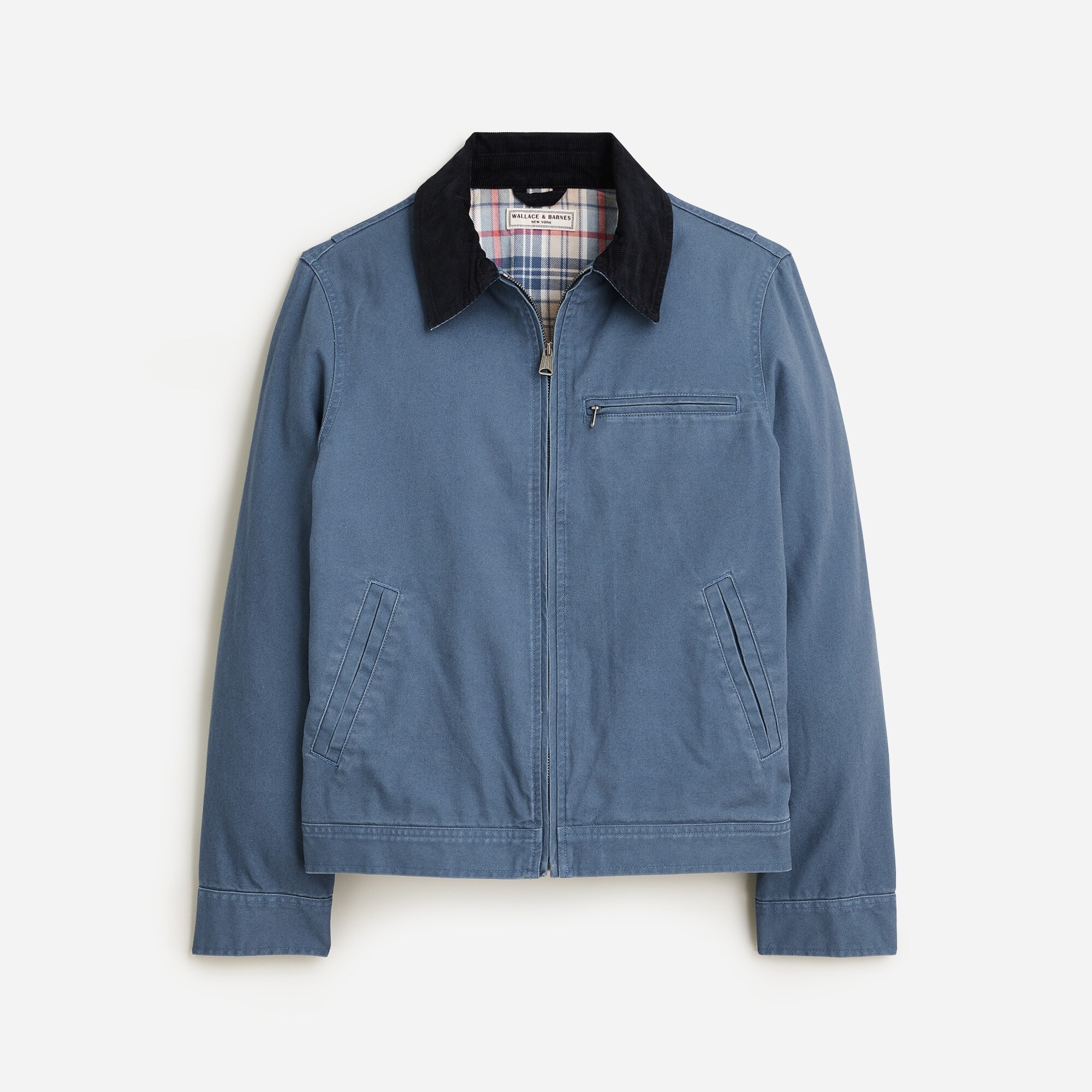 Wallace & Barnes Lightweight Canvas Work Jacket For Men | J.Crew