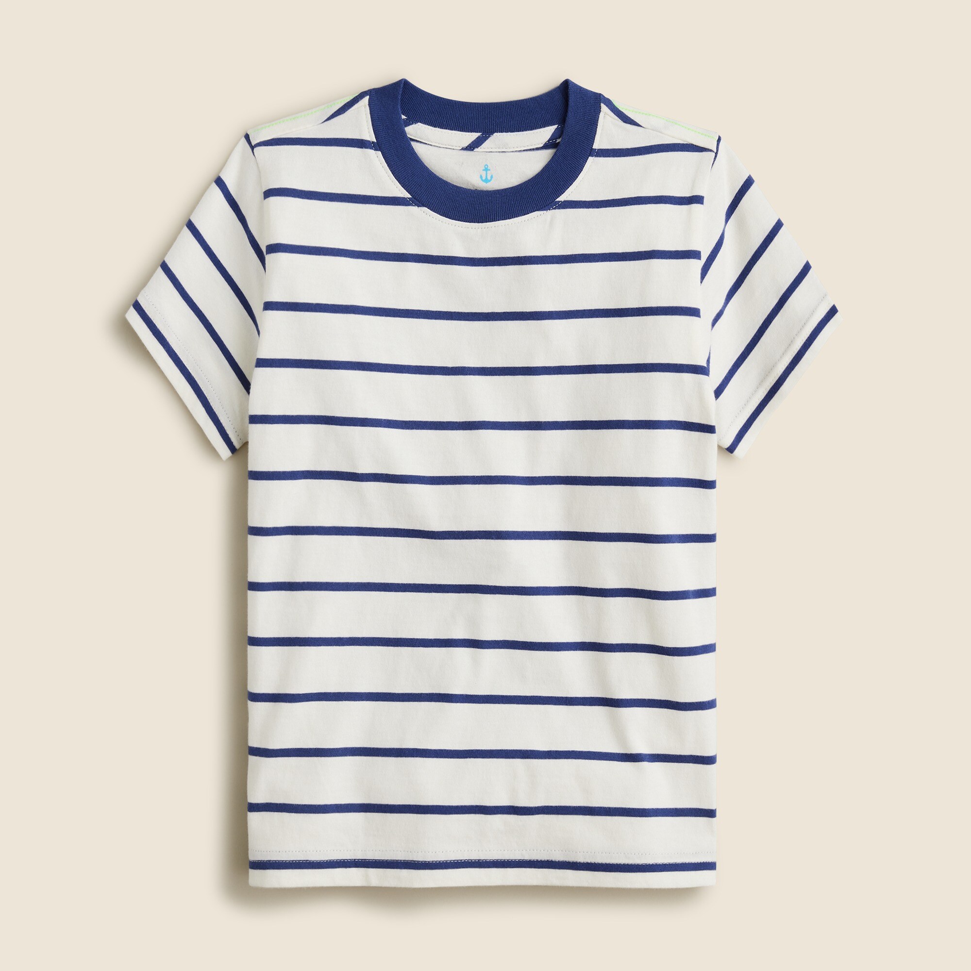 J.Crew: Kids' Short-sleeve T-shirt In Stripe For Boys