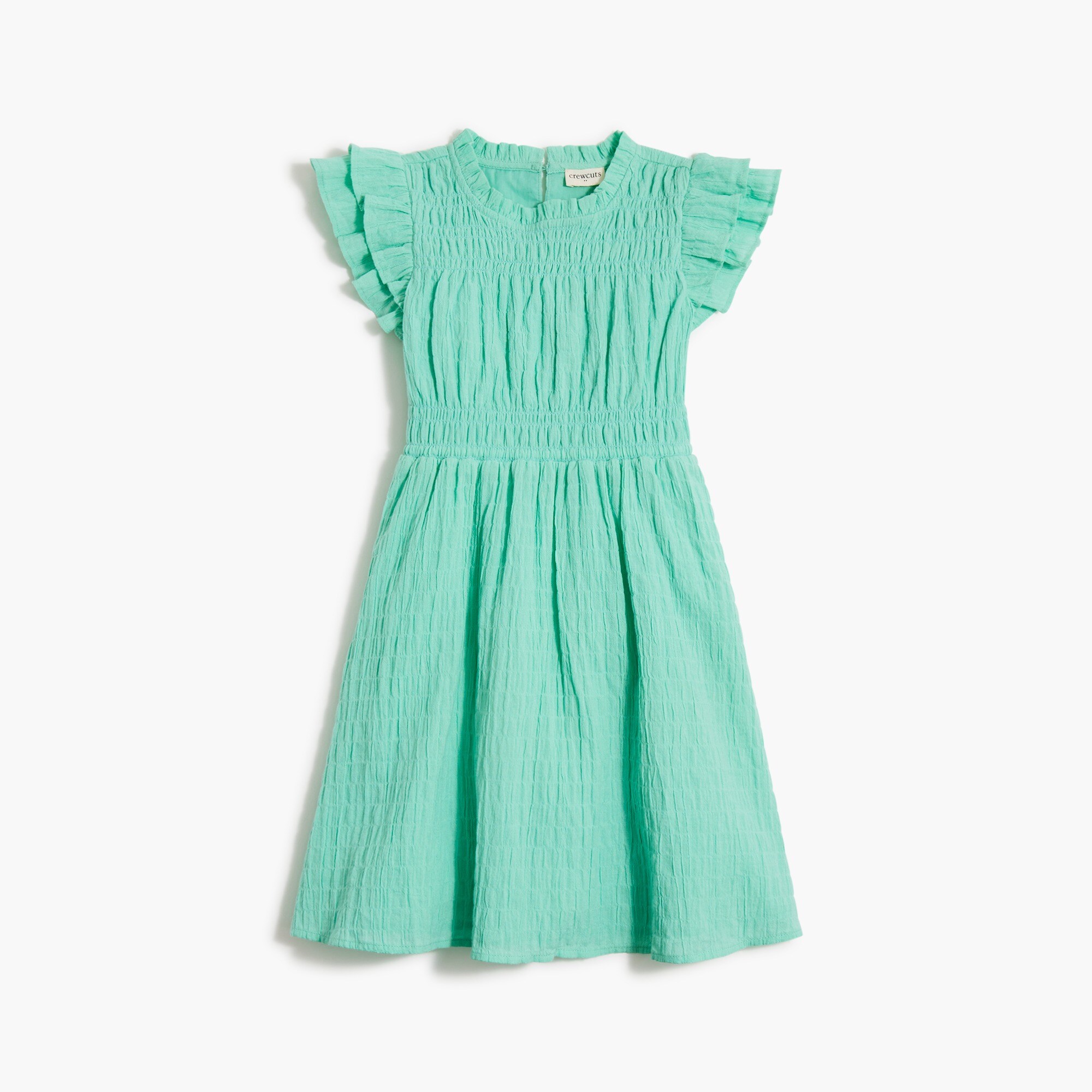 Factory: Girls' Smocked Gauze Dress For Girls